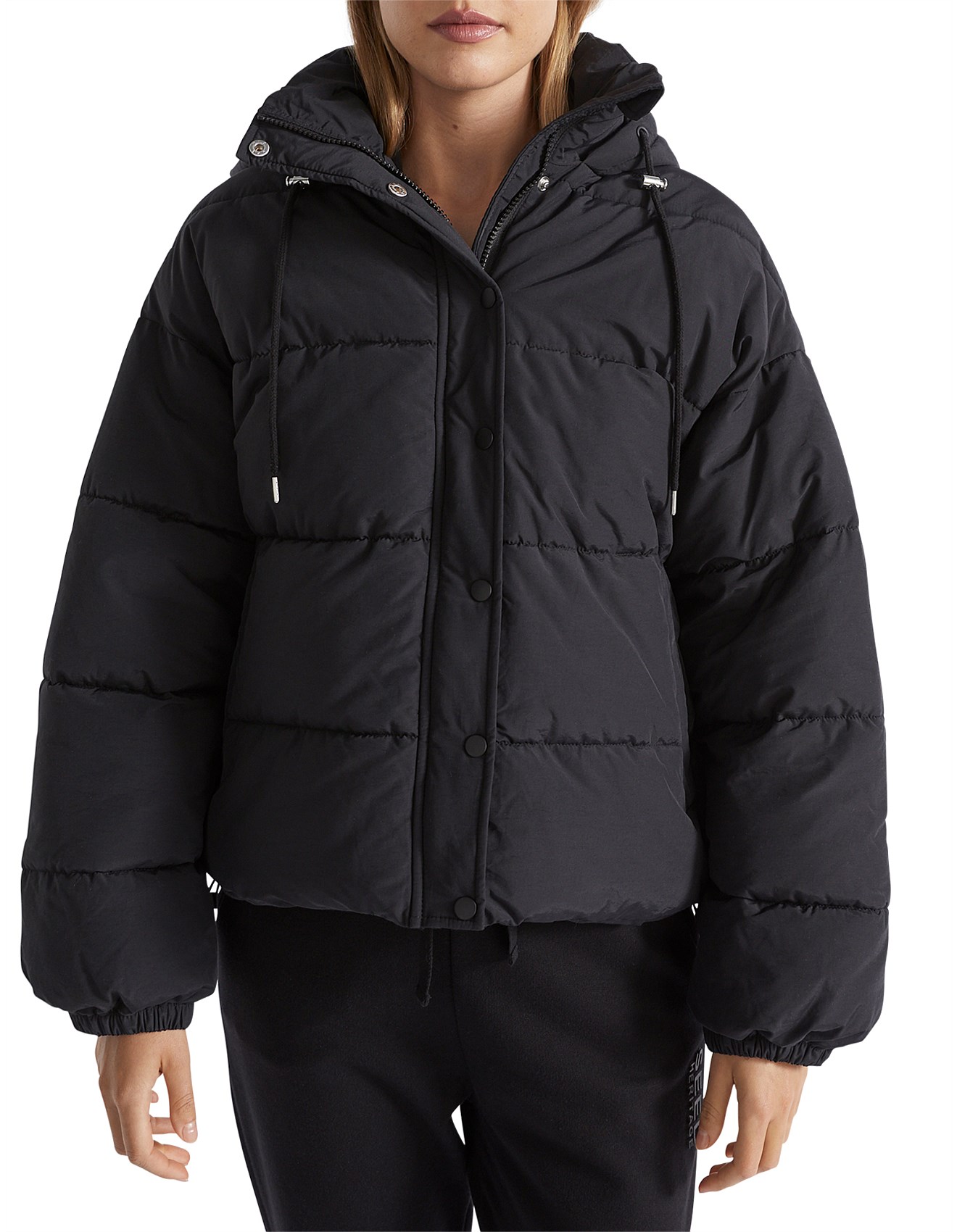 Seed Heritage Hooded Puffer Jacket | David Jones