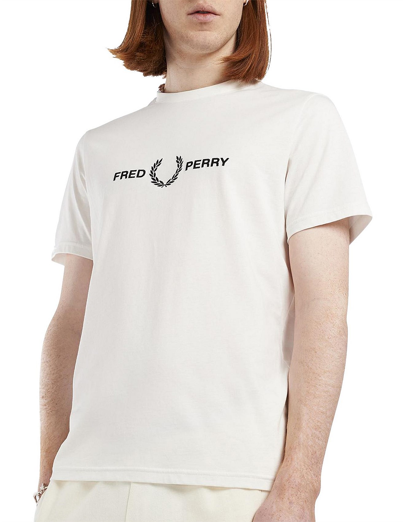 Fred Perry Graphic Branding T-shirt | David Jones