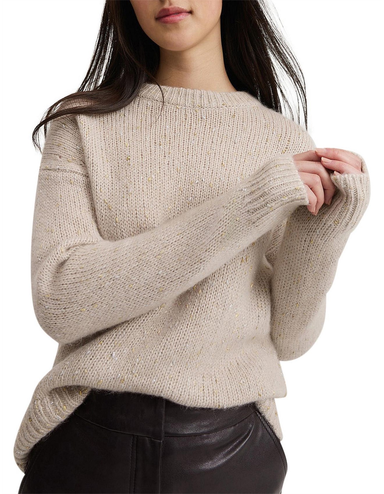 Country Road Metallic Knit | David Jones