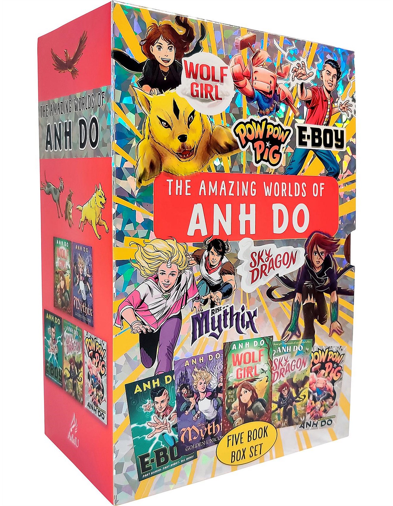 Allen & Unwin the Amazing Worlds Of Anh Do Five Book Box Set | David Jones
