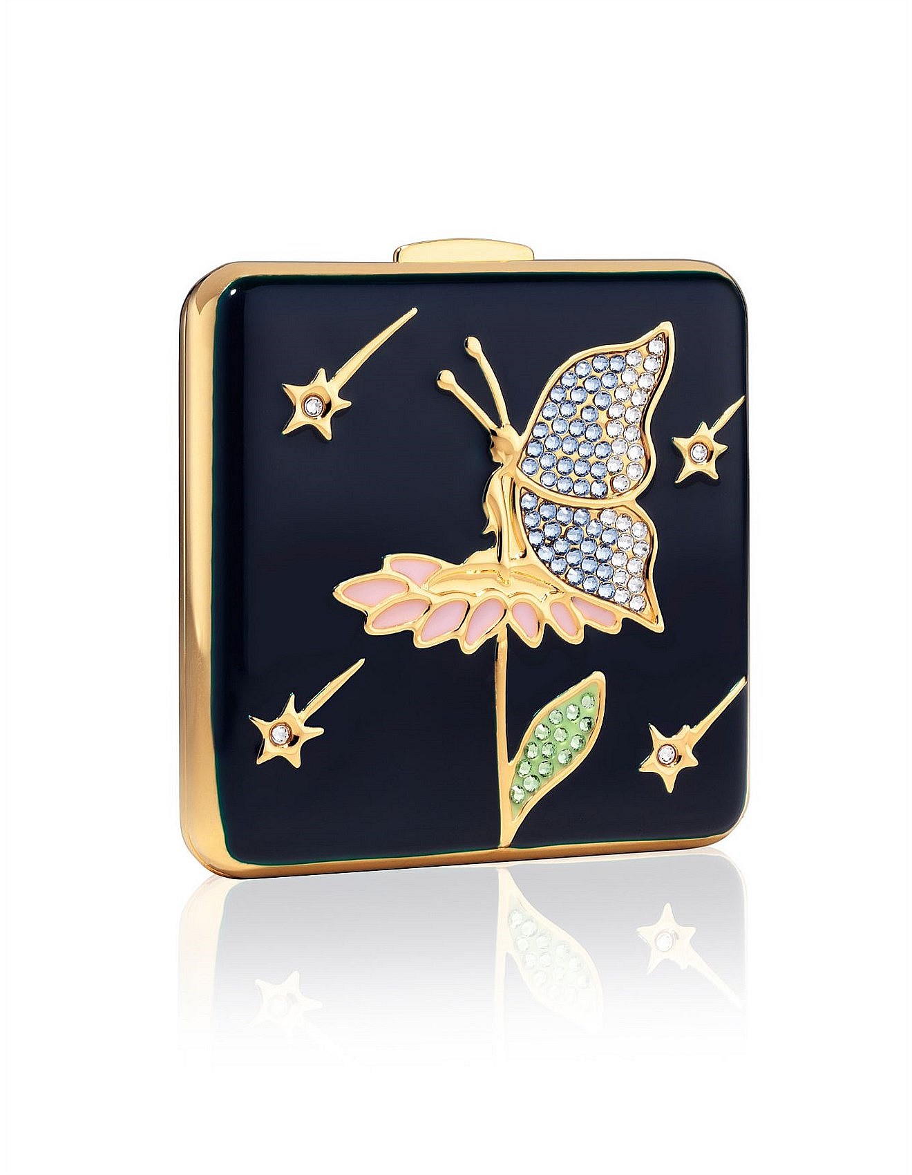 Estee Lauder Fairy Metal Compact | David Jones