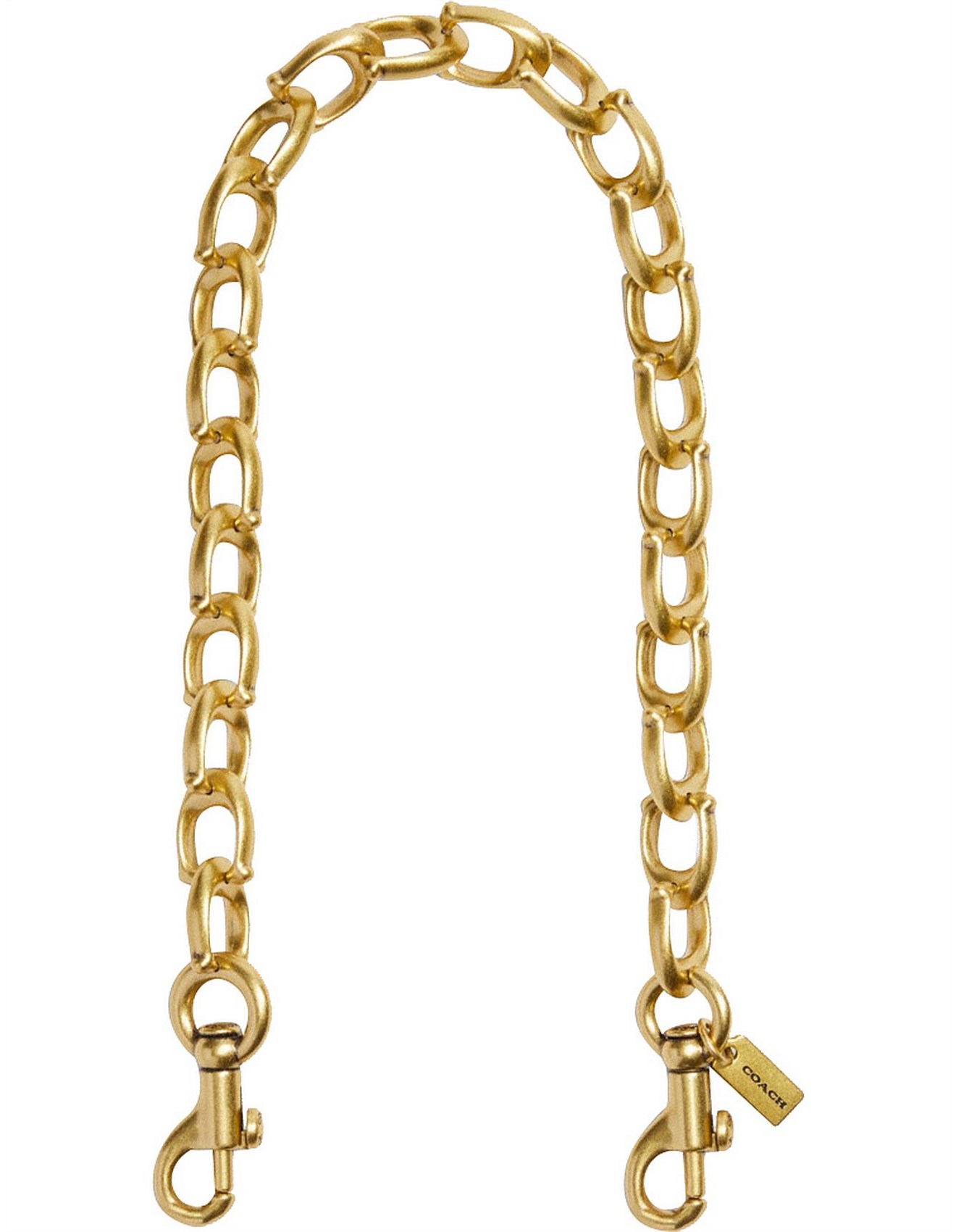 Coach Signature Link Chain Strap | David Jones