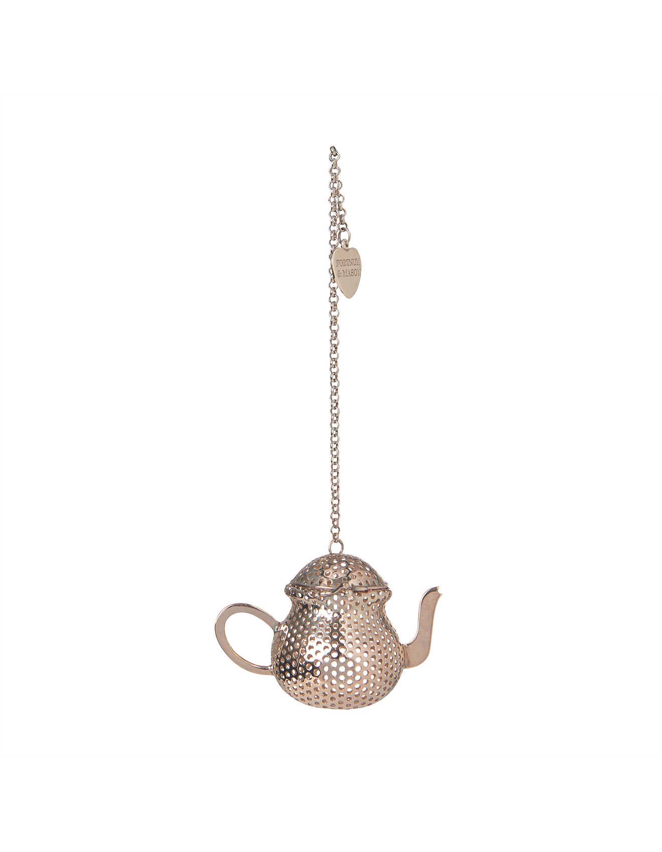 Fortnum & Mason Silver Plated Tea Pot Infuser | David Jones