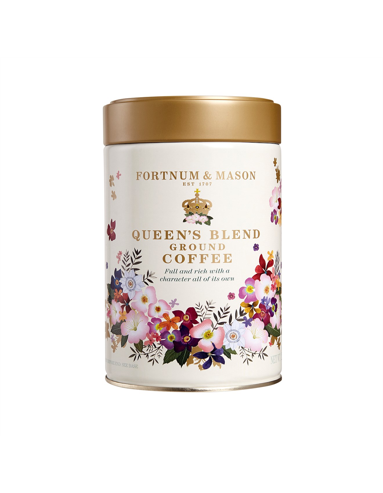 Fortnum & Mason Queen's Blend Ground Coffee Tin 250g | David Jones