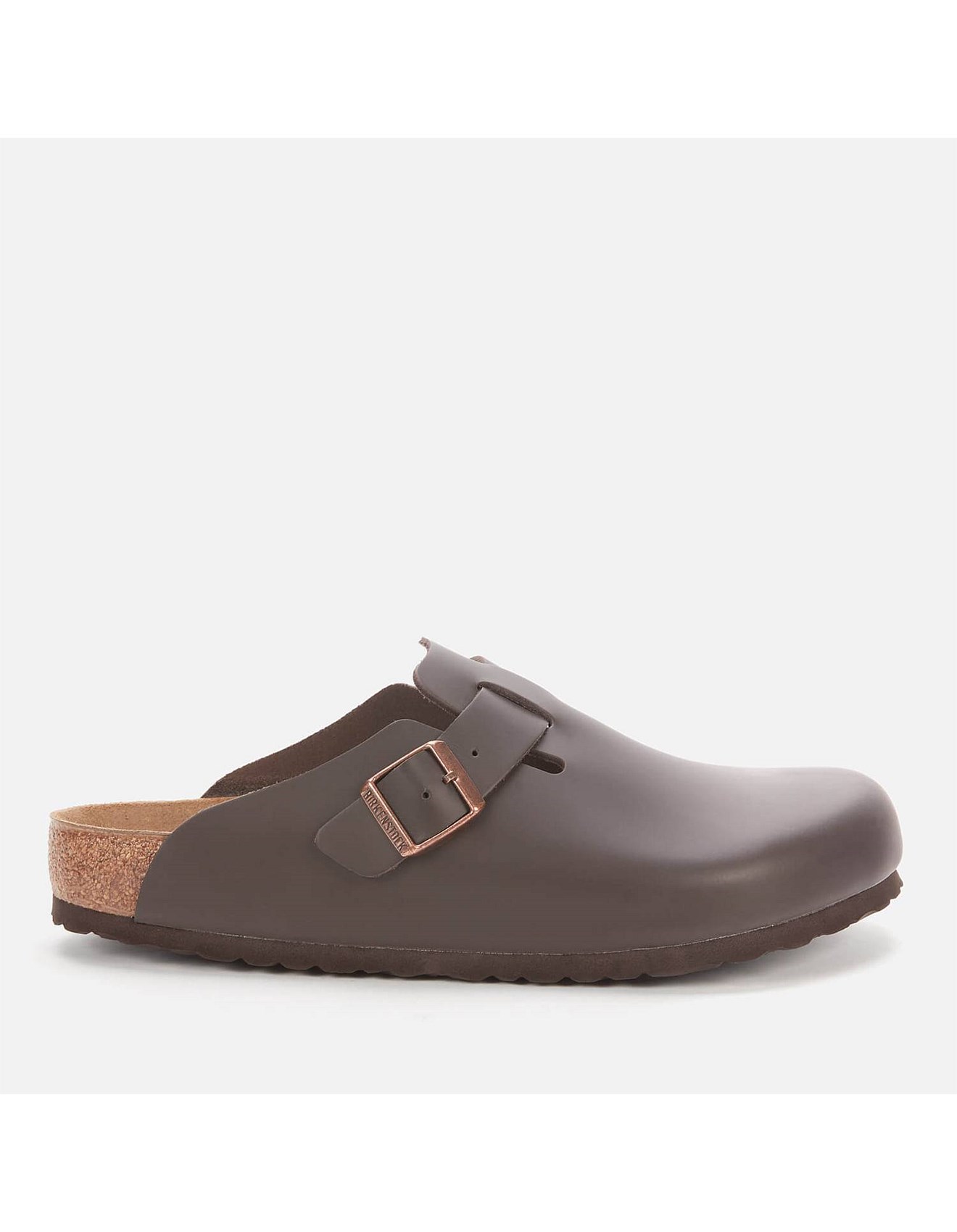 Birkenstock Boston Regular Smooth Leather Mule | David Jones