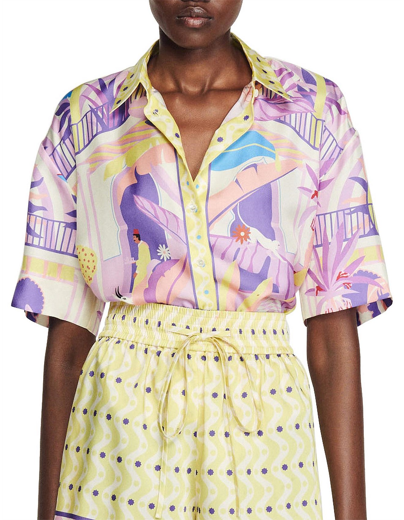 Sandro Paris Caroline Shirt | David Jones