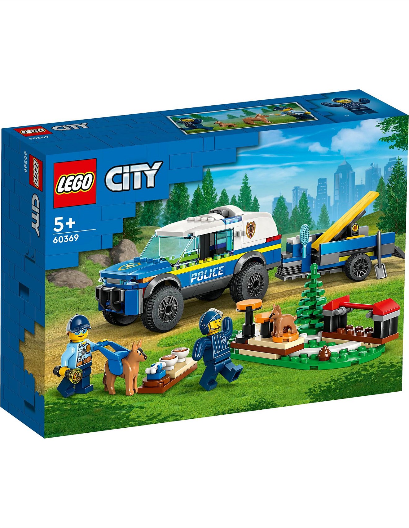 Lego City Mobile Police Dog Training 60369 | David Jones