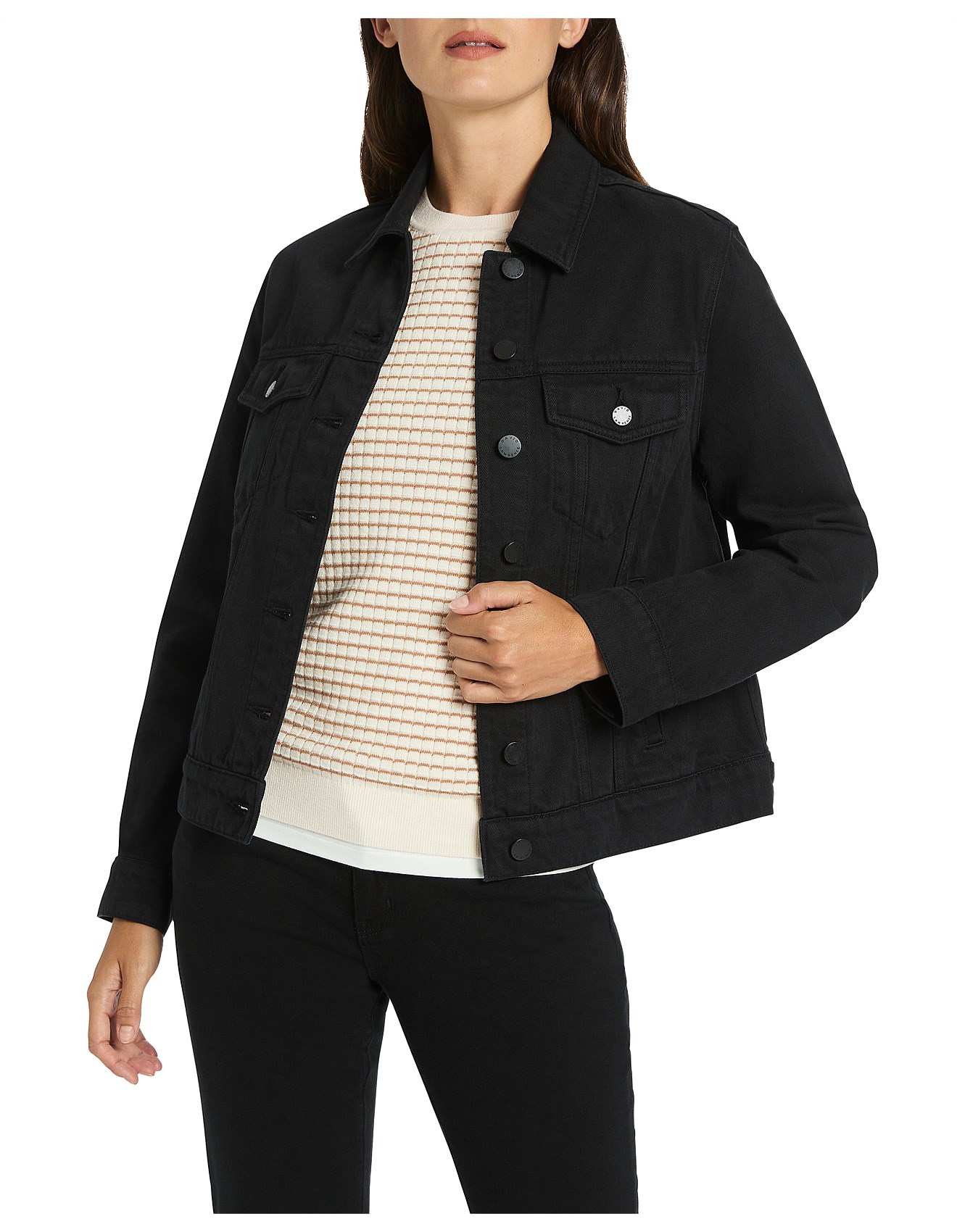 David Lawrence Aspen Denim Jacket | David Jones