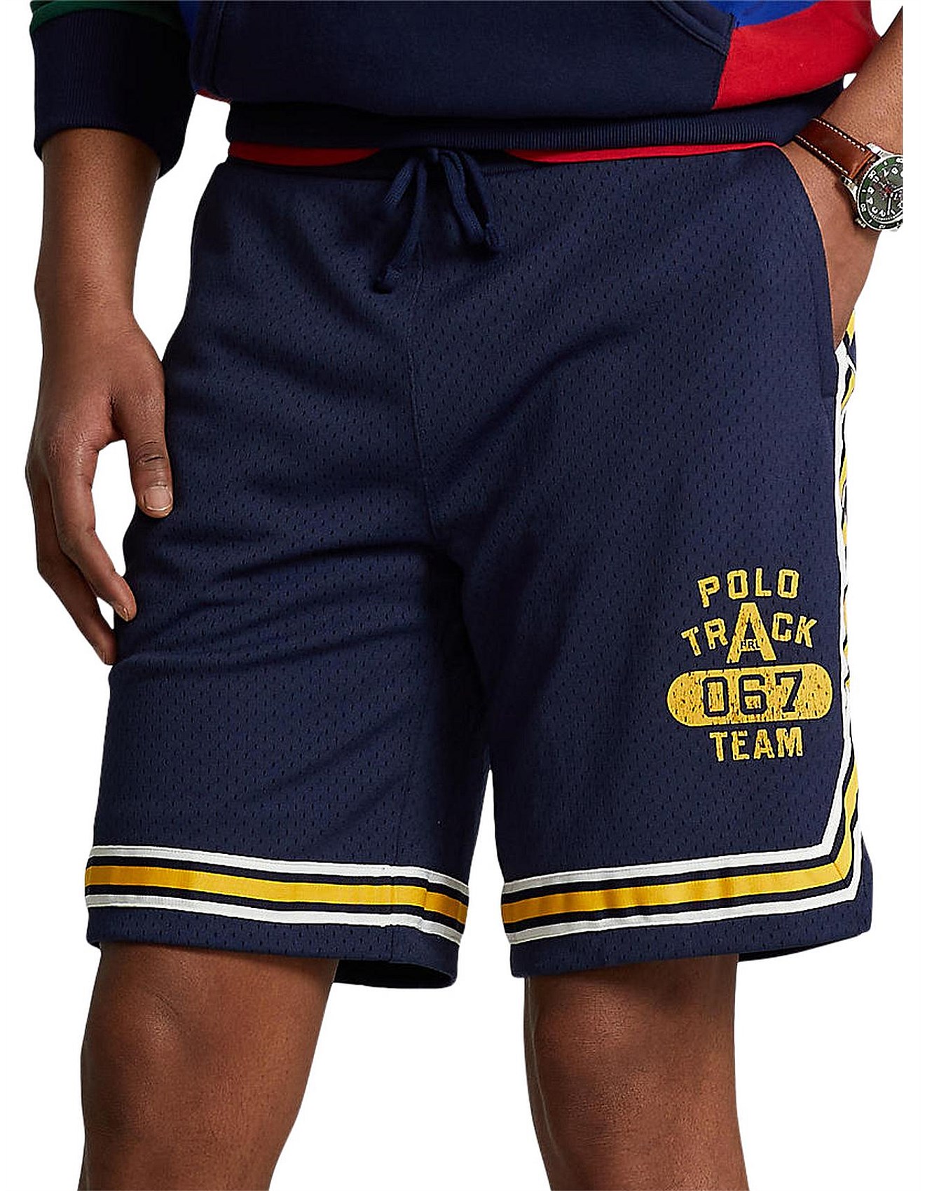 Polo Ralph Lauren 9-inch Logo Mesh Short | David Jones
