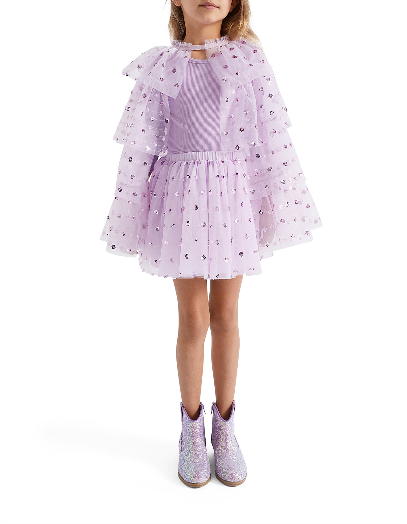 Seed Heritage Sequin Party Cape | David Jones