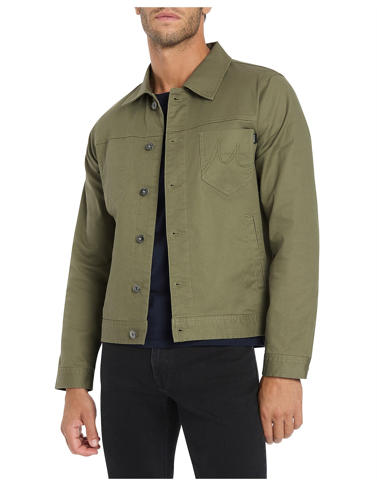 Marcs Men Axel Trucker Jacket | David Jones