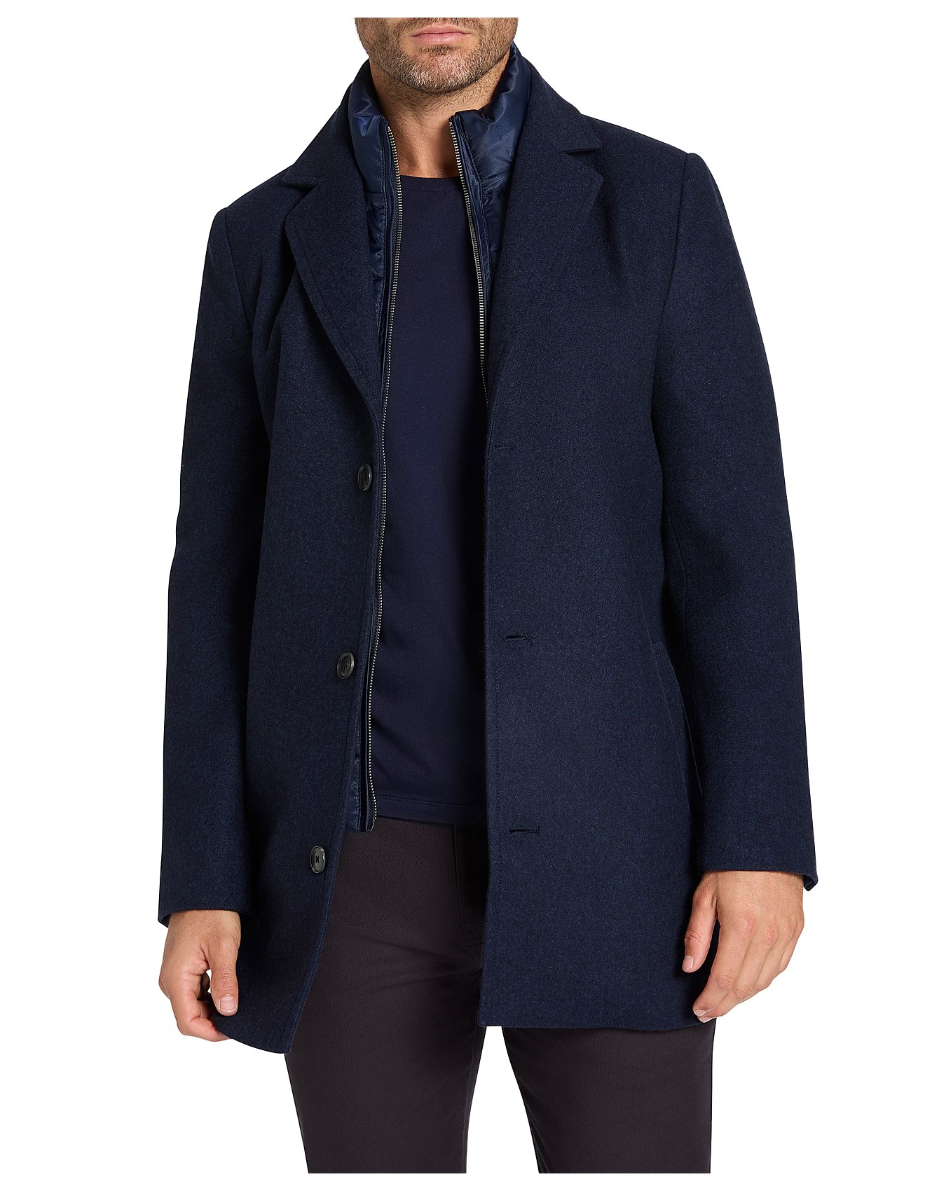 Marcs Men Sean Crombie Coat | David Jones