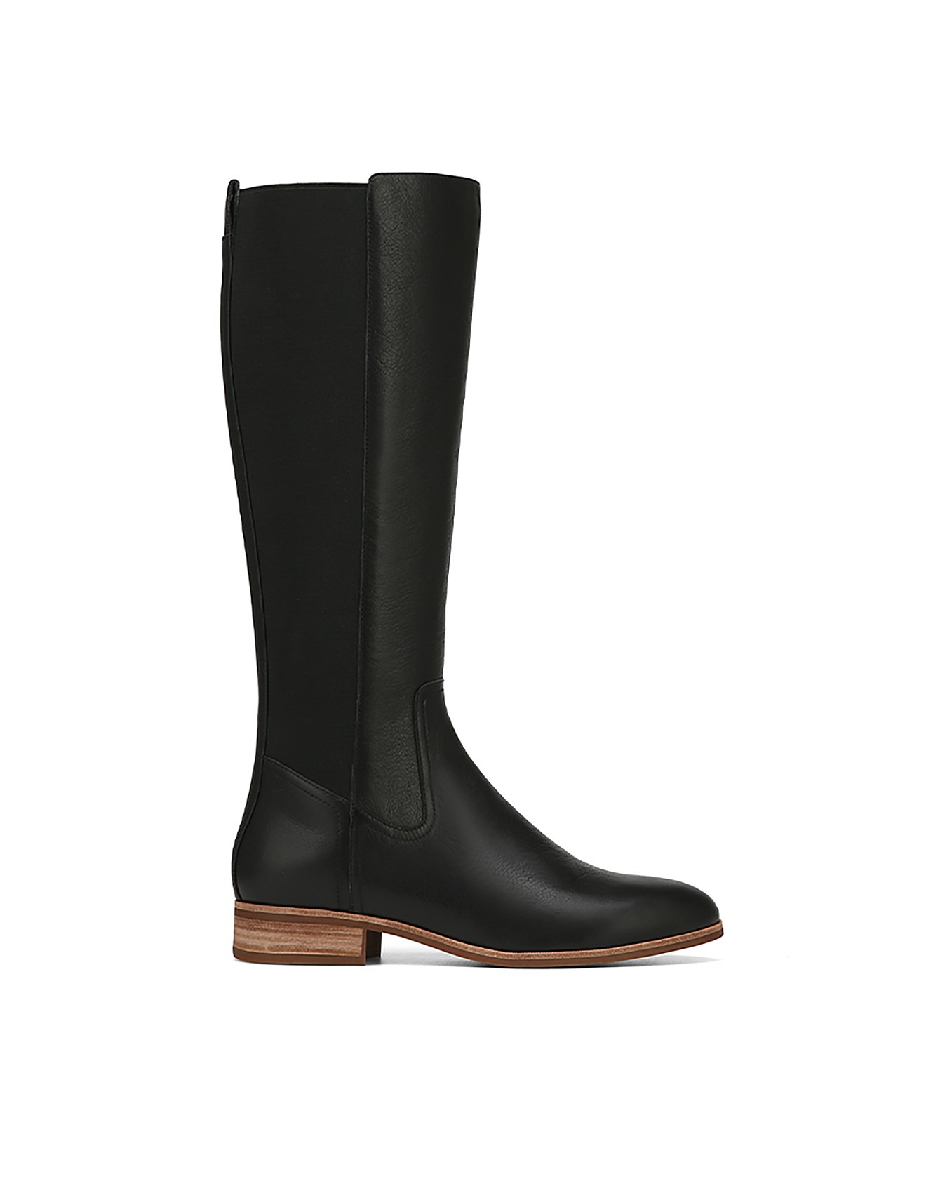 Wittner Chilliana Black Leather Long Boot | David Jones