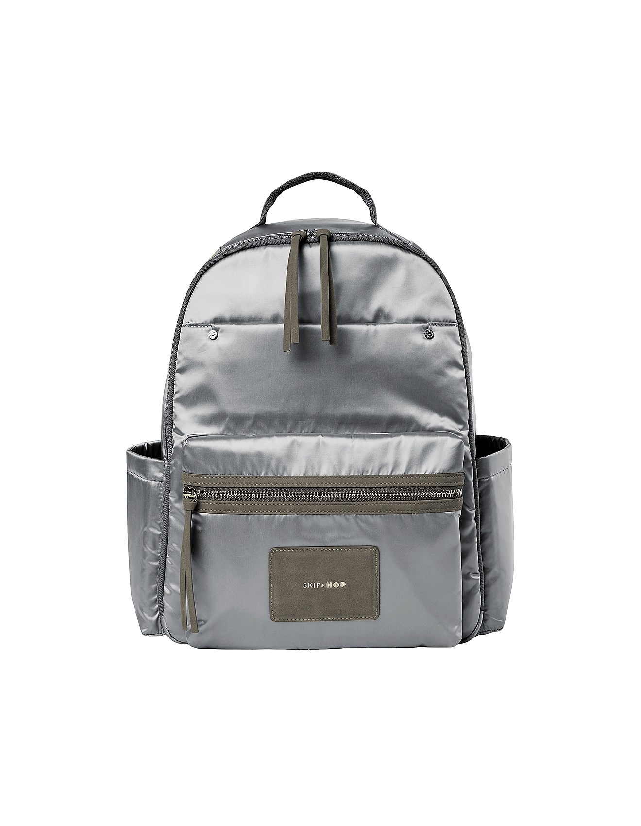 Skip Hop Skyler Nappy Backpack -Shiny Grey | David Jones