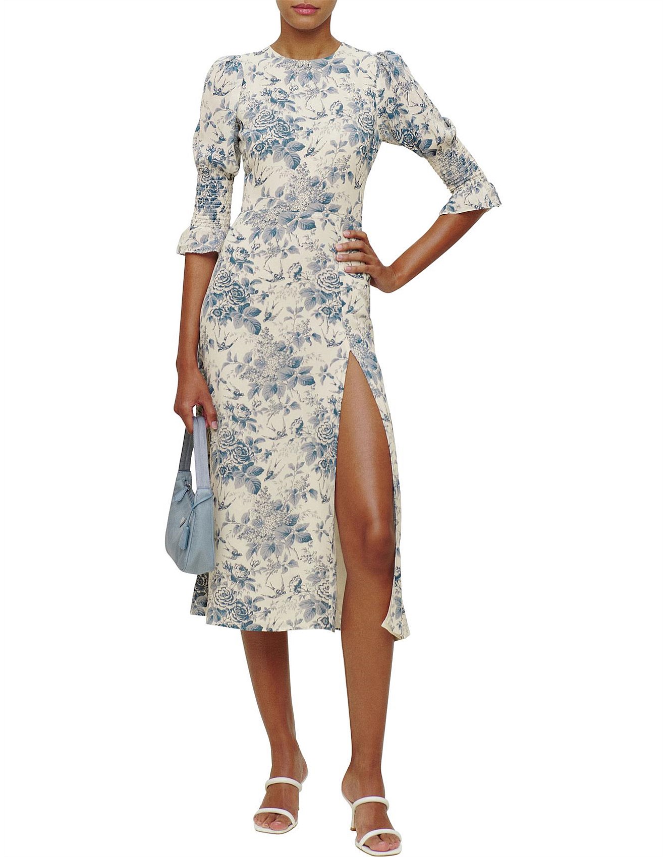 Reformation Carolena Midi Dress | David Jones