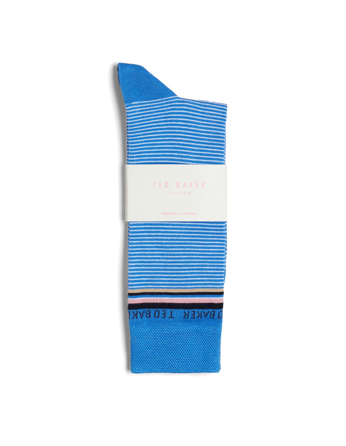 Ted Baker Ted Baker Fine Striped Sock | David Jones