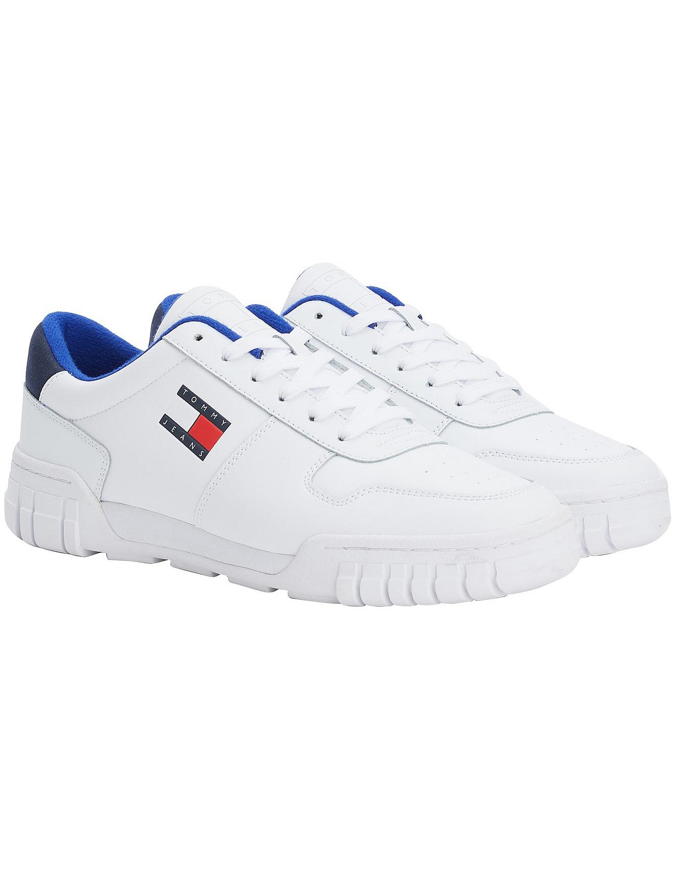 Tommy Hilfiger Tjm Retro Leather Cupsole Sneaker | David Jones