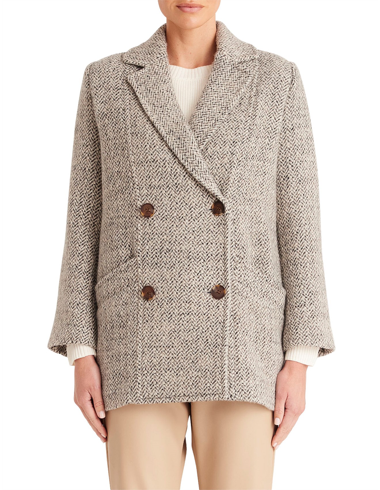 Cable Hamilton Coat | David Jones