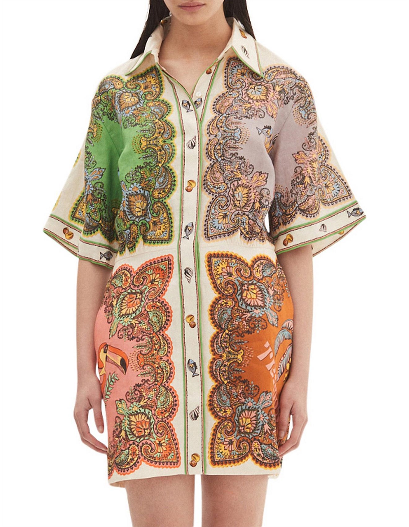 Alémais Trippy Troppo Mini Dress | David Jones