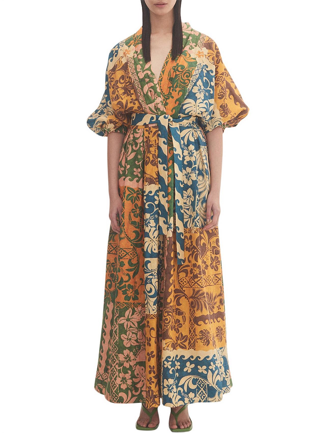 Alémais Archie Wrap Dress | David Jones