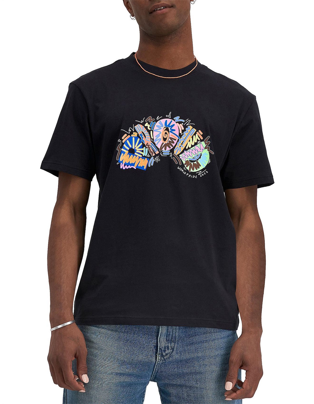 Bonds Pride Collab Crew Tee | David Jones