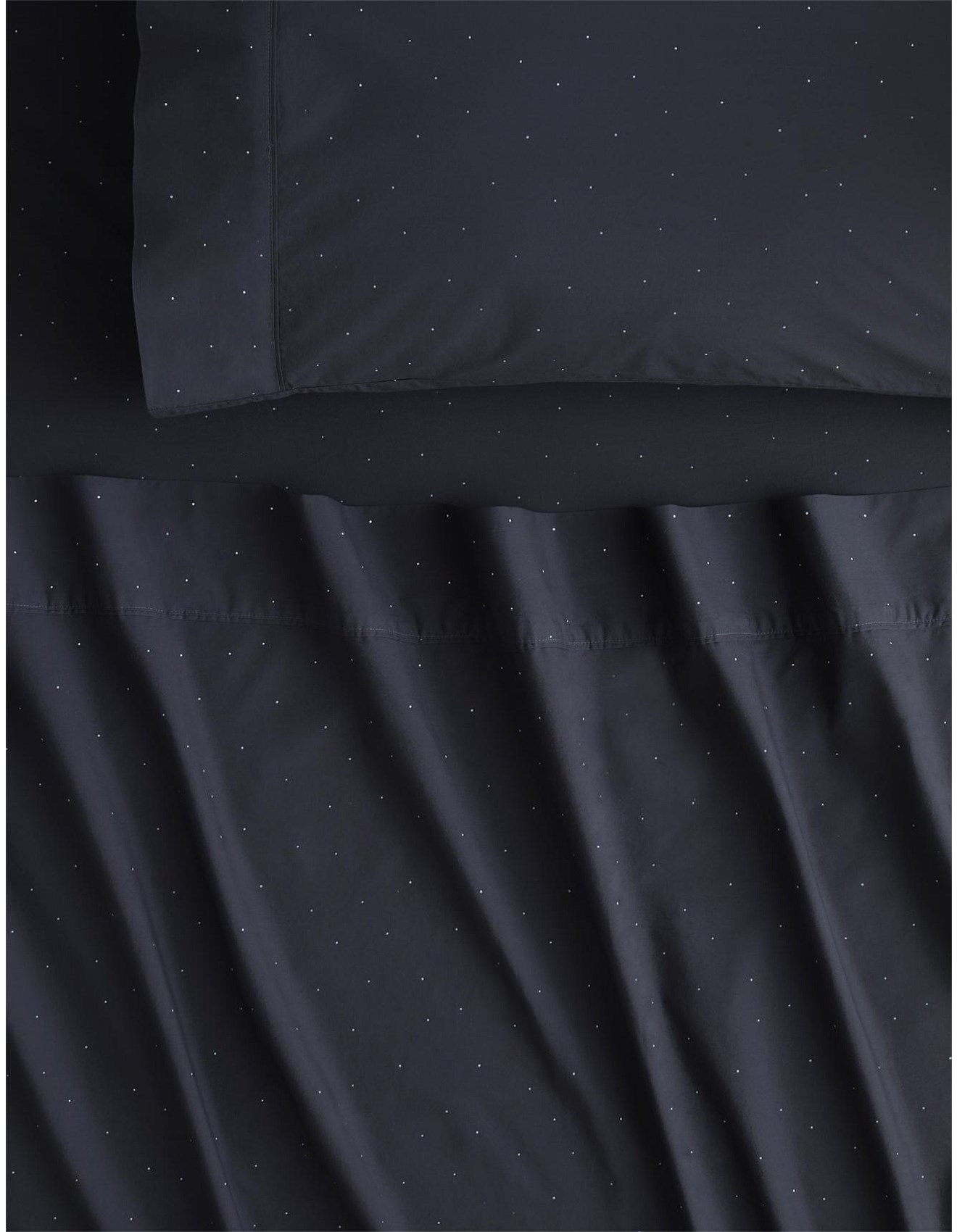 Sheridan Tico King Sheet Set In Carbon | David Jones