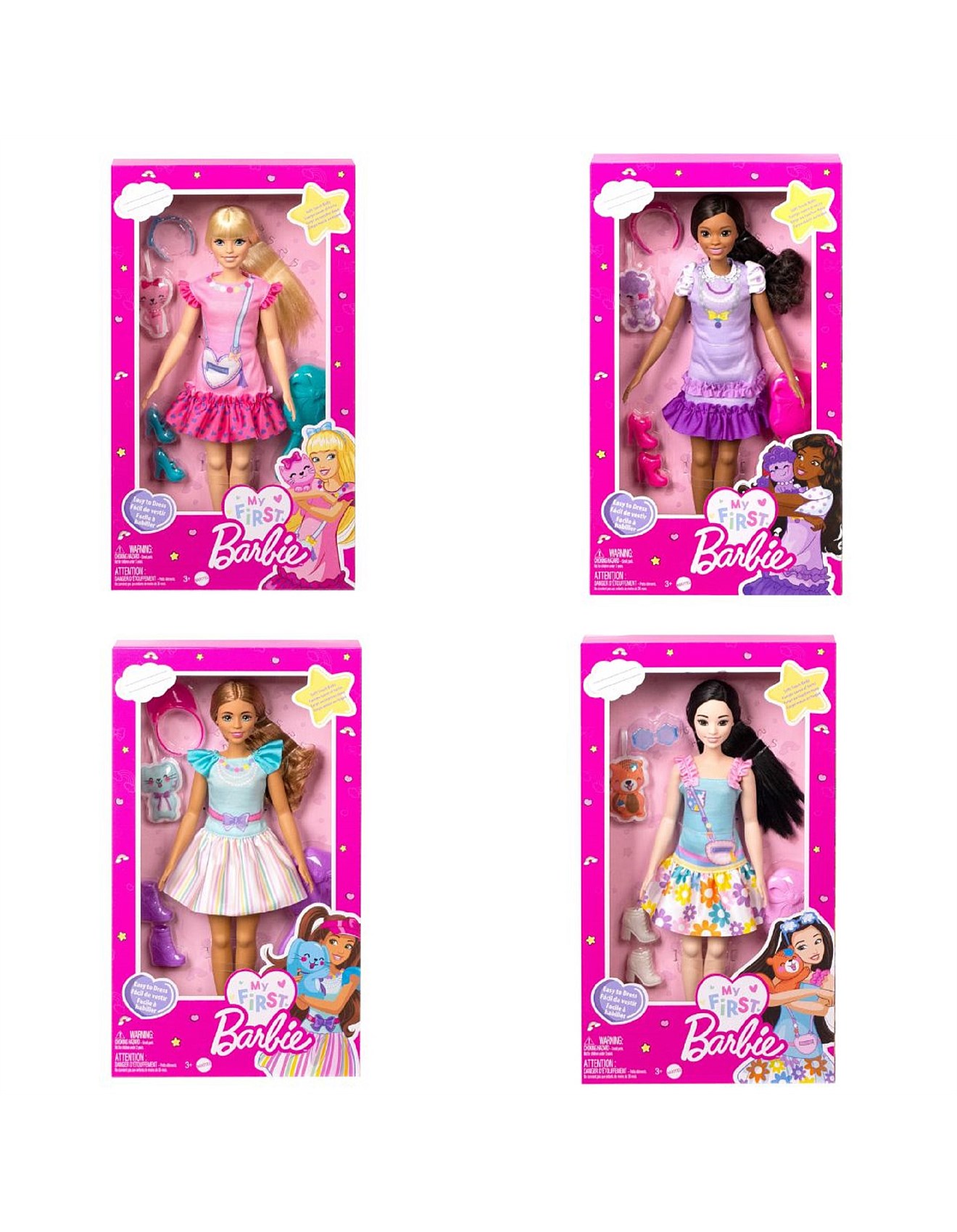 Barbie My First Barbie Core Doll Assorted | David Jones