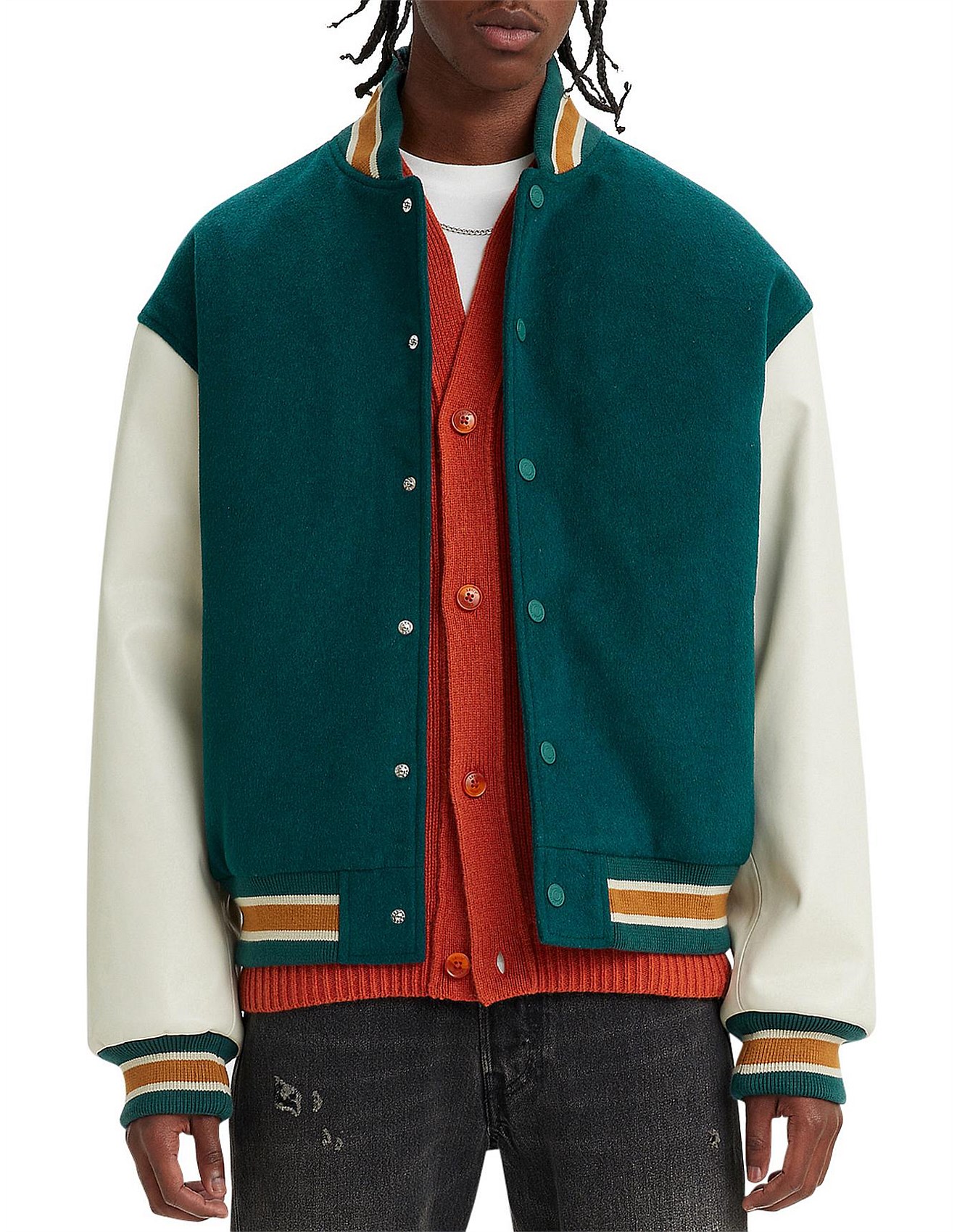 Levi's Coit Letterman Jacket | David Jones