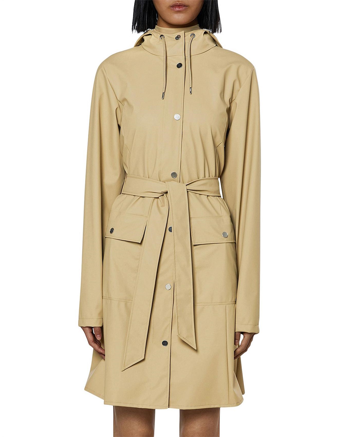Rains Curve W Jacket | David Jones