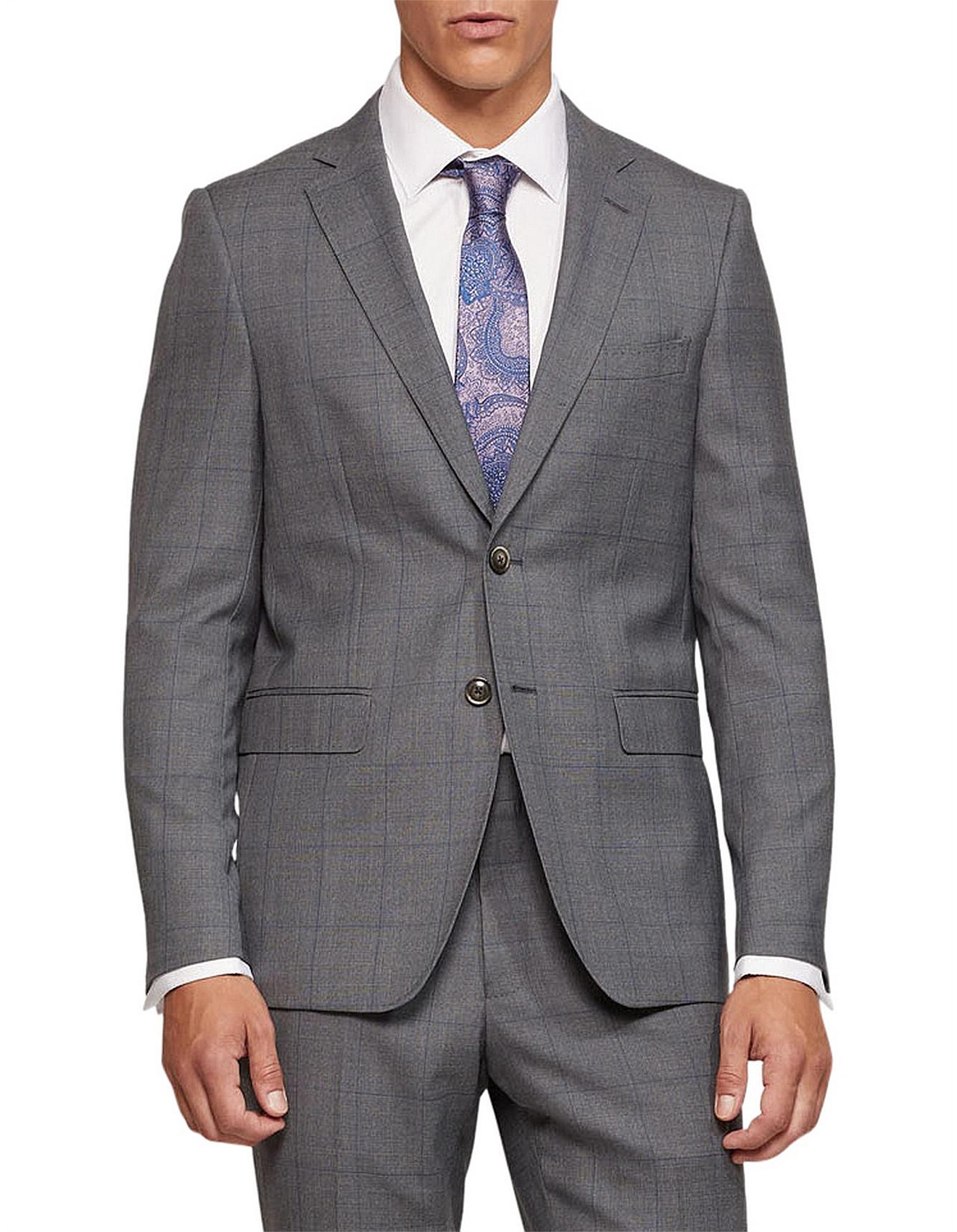 Oxford Auden Wool Stretch Suit Jacket | David Jones