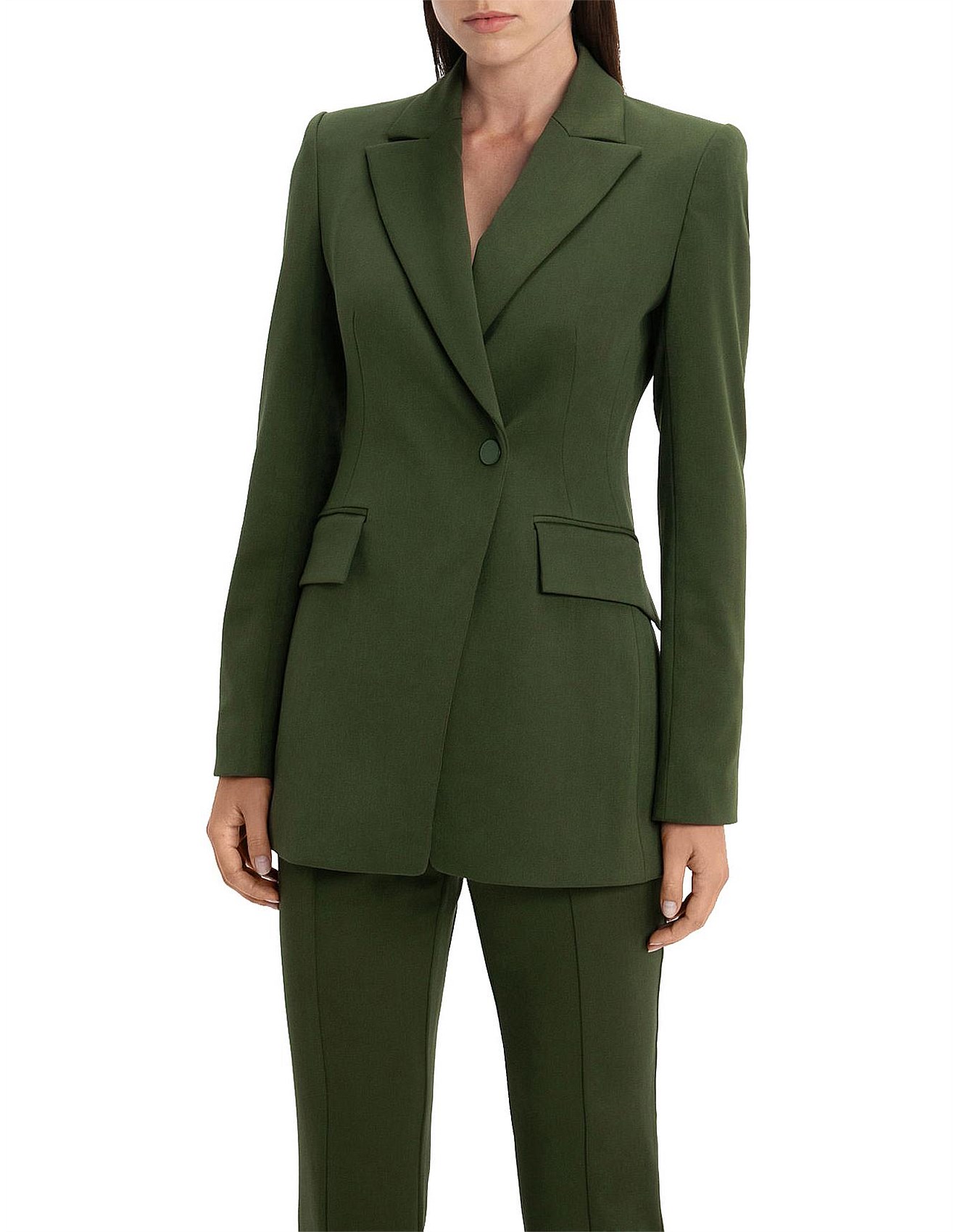 Cue Classic Single Button Blazer | David Jones