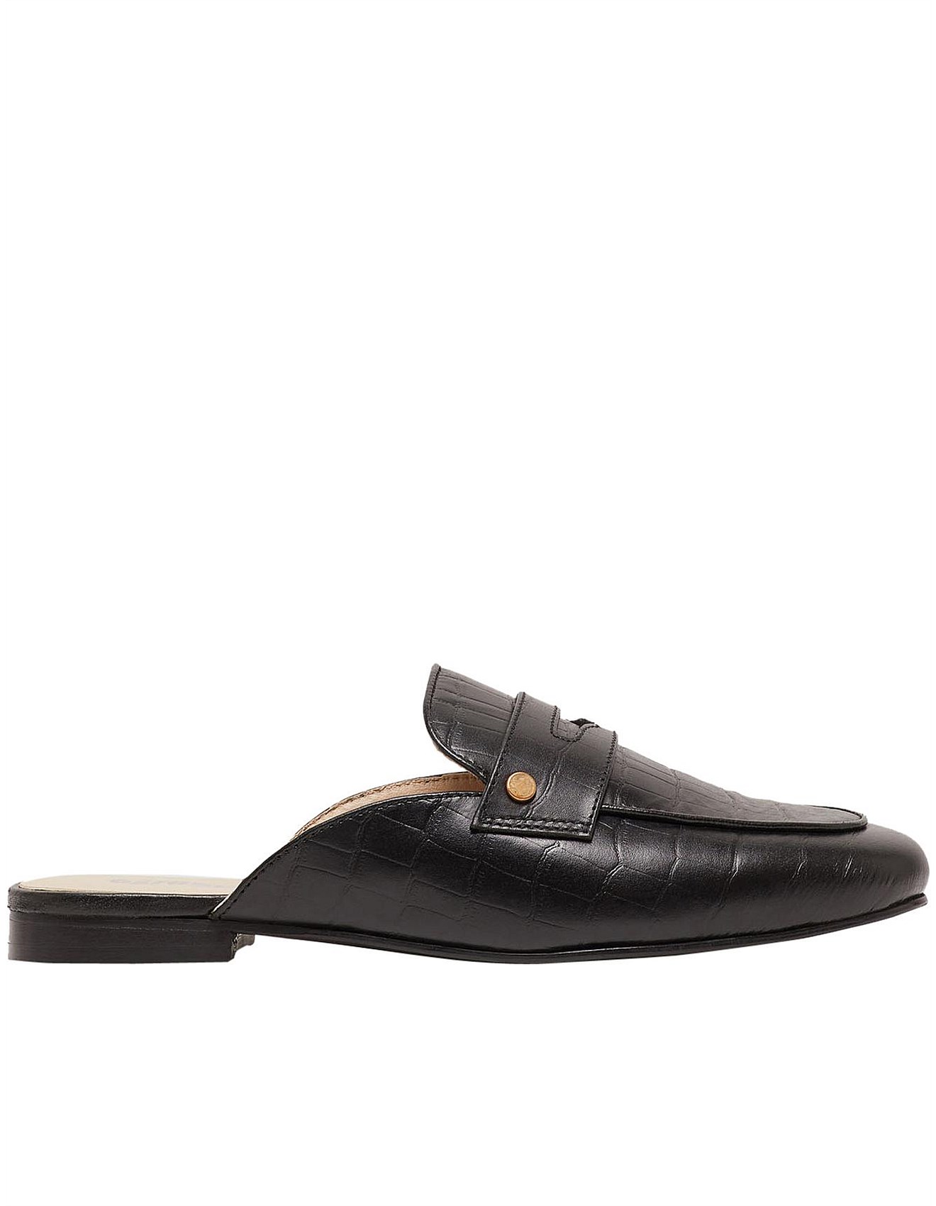 Oxford Lizzy Leather Slipper | David Jones