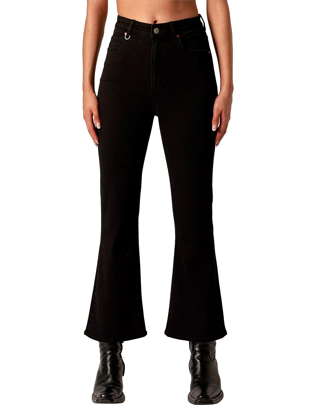 Neuw Denim Debbie Crop Kick Flare | David Jones