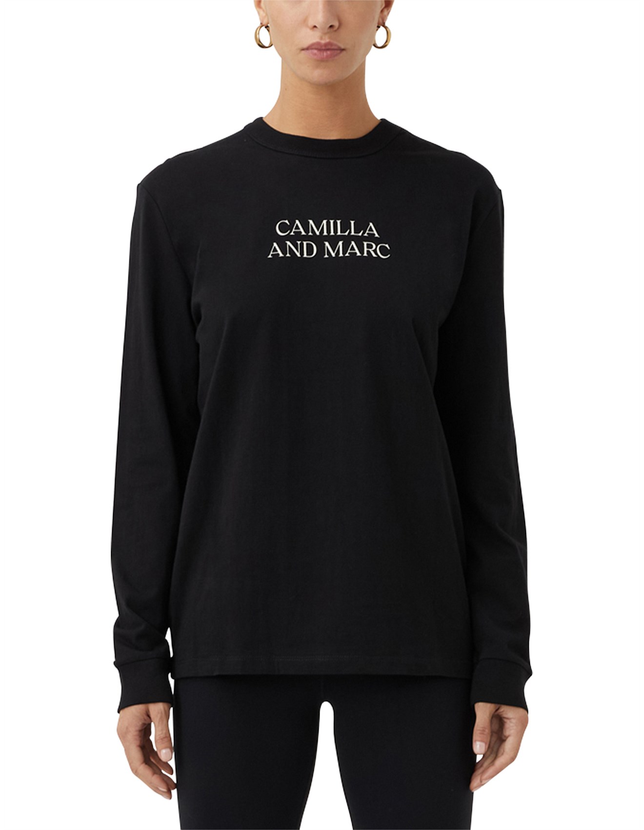 C&m Camilla and Marc Duke Long Sleeve Tee | David Jones