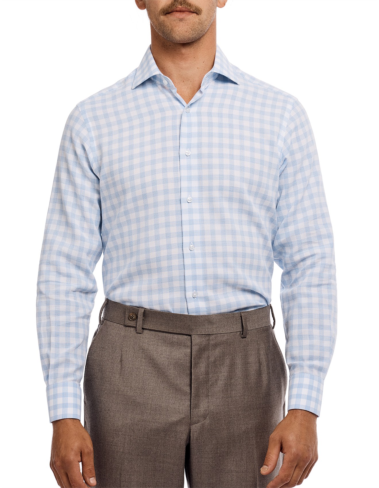 Anthony Squires Nigel -Blue Business Shirt | David Jones