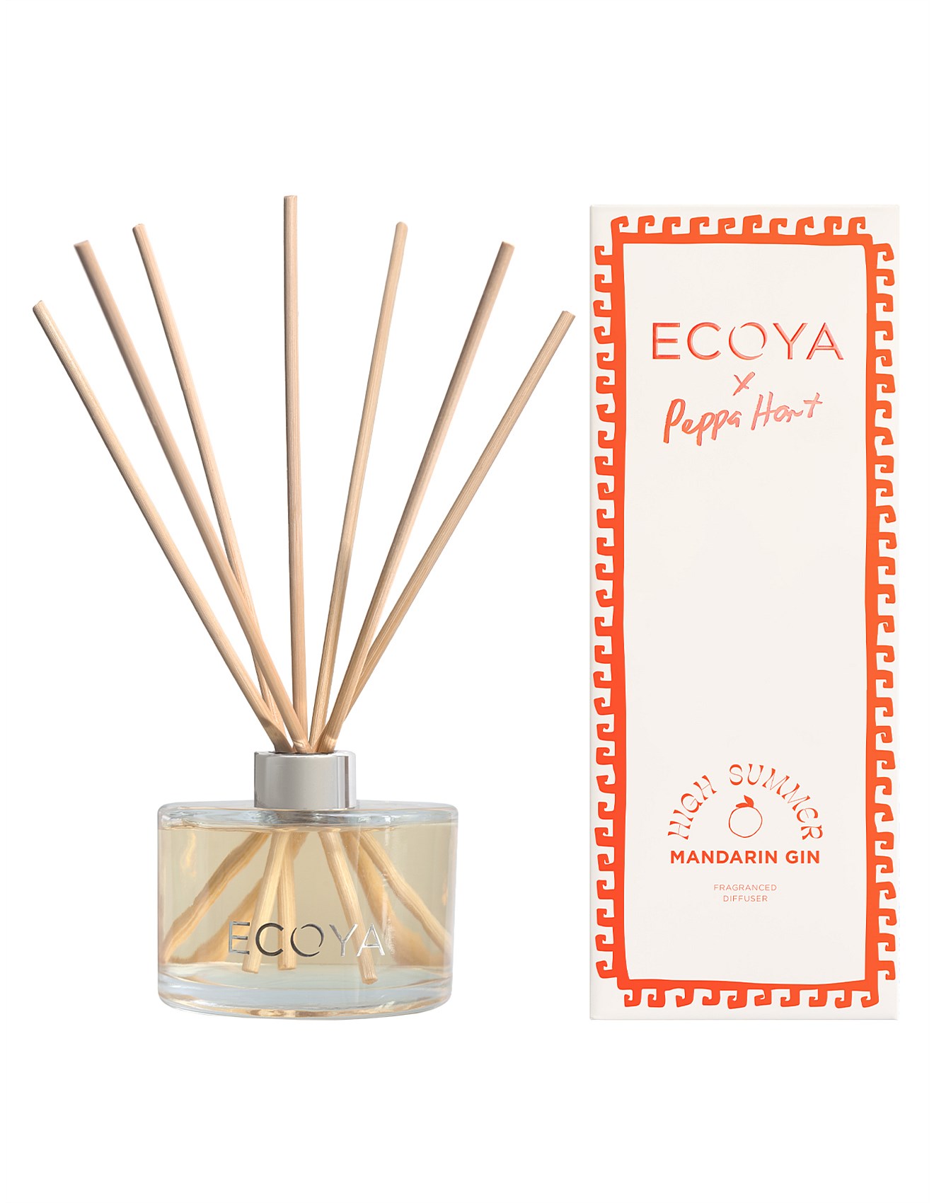 Ecoya Mandarin Gin Reed Diffuser 200ml | David Jones