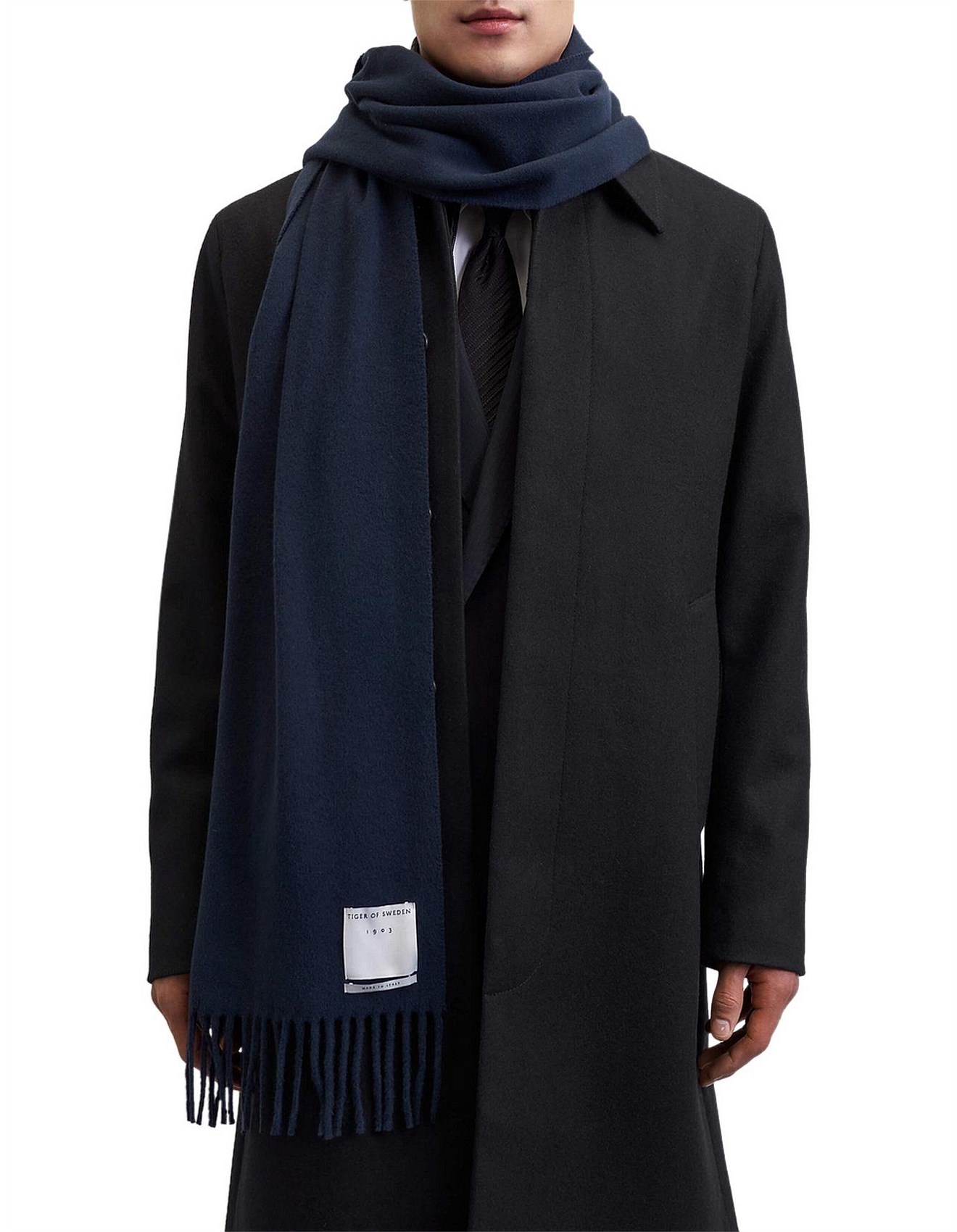 Tiger Of Sweden Sylan Rws Merino Wool Scarf | David Jones