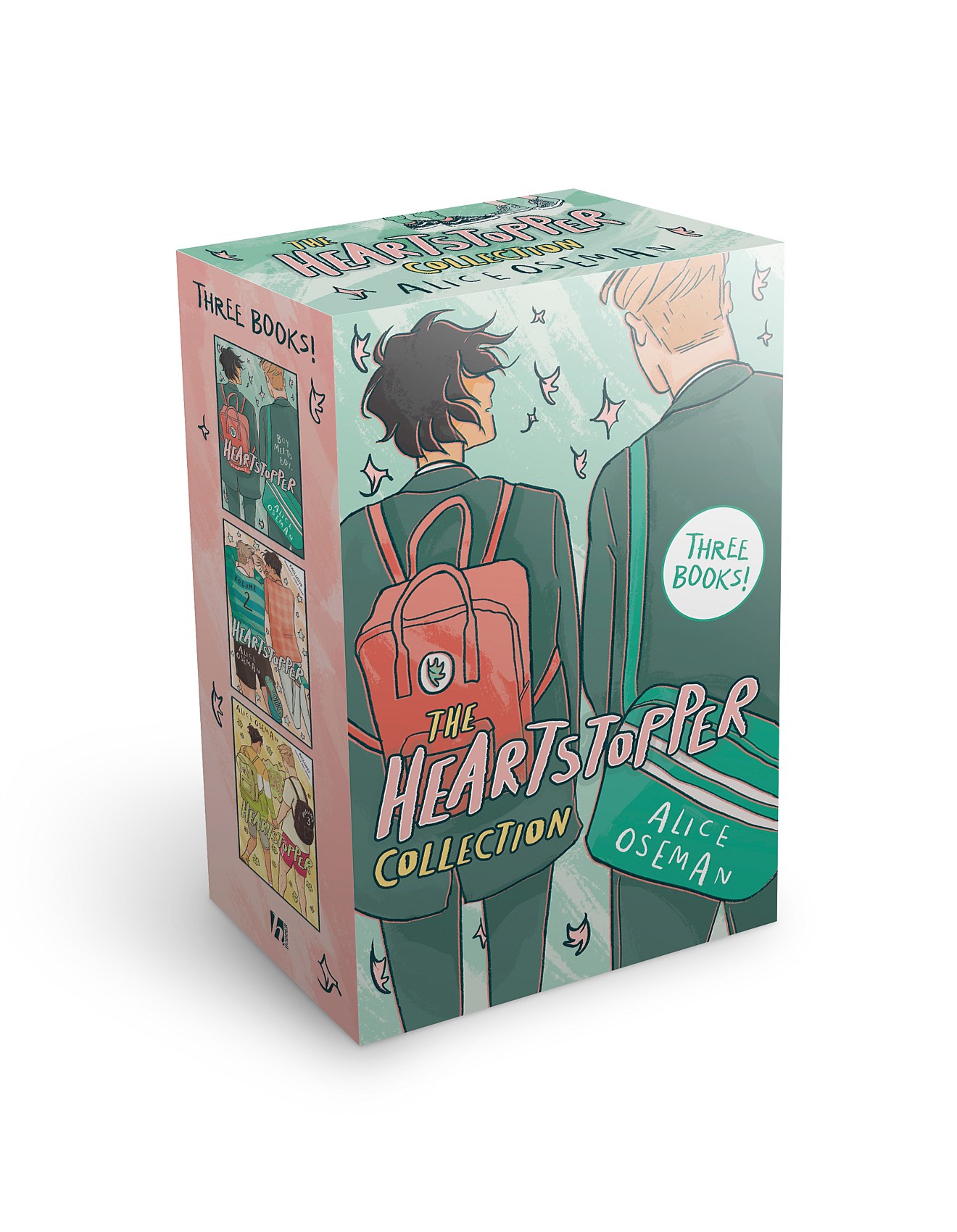 Hachette Heartstopper Collection Volumes 1-3 By Alice Oseman | David Jones