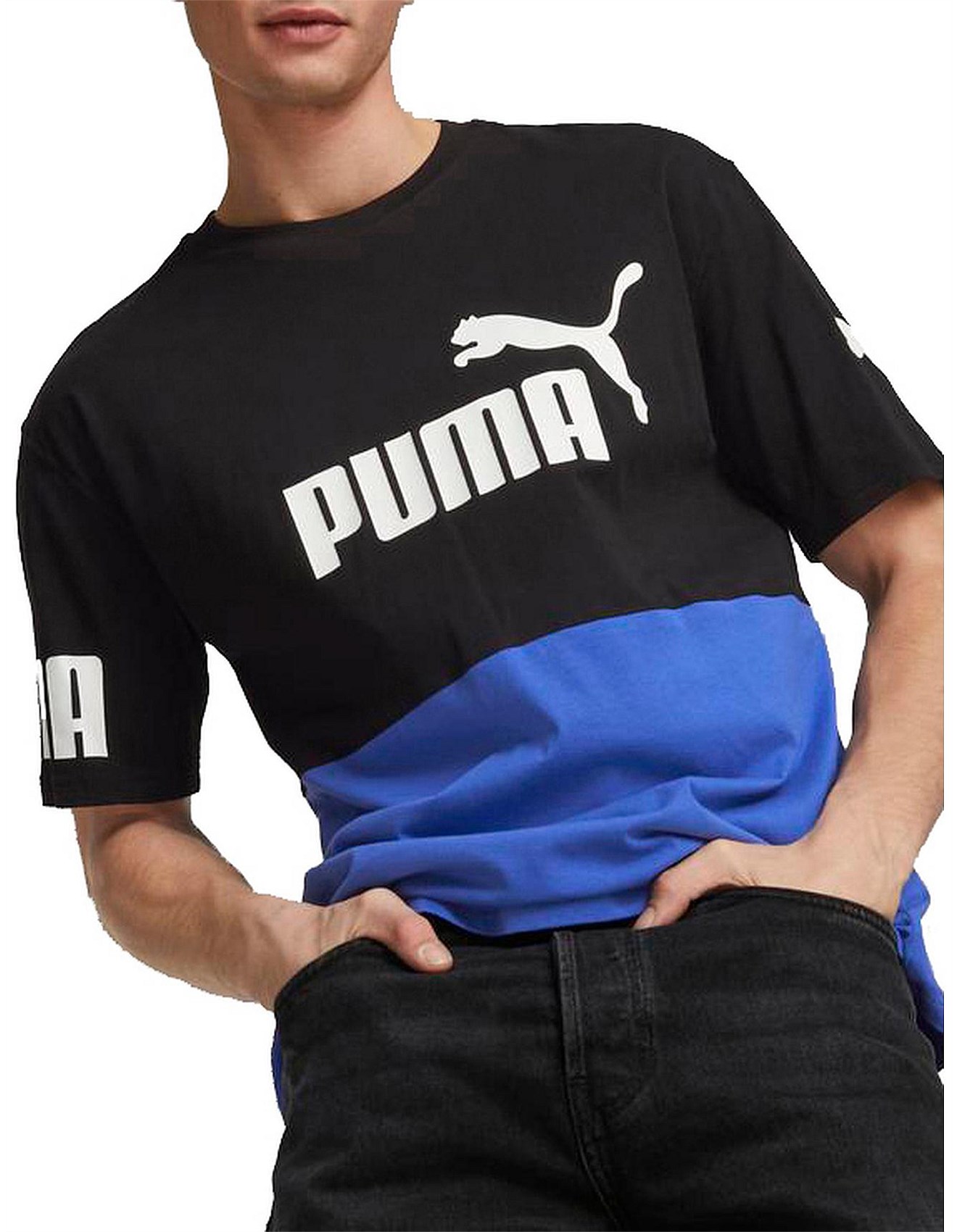 Puma Puma Power Colorblock Tee | David Jones