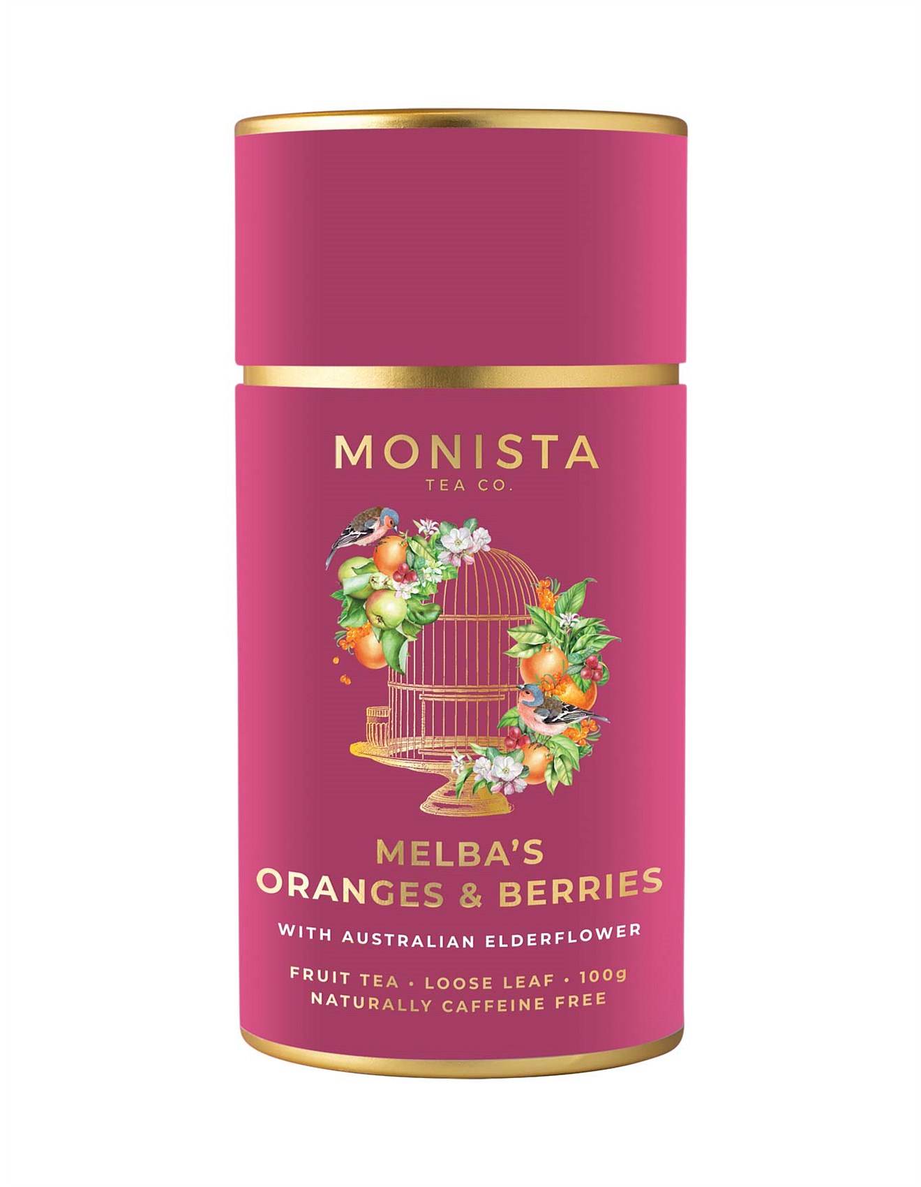 Monista Tea Melba's Orange and Berries 100g | David Jones