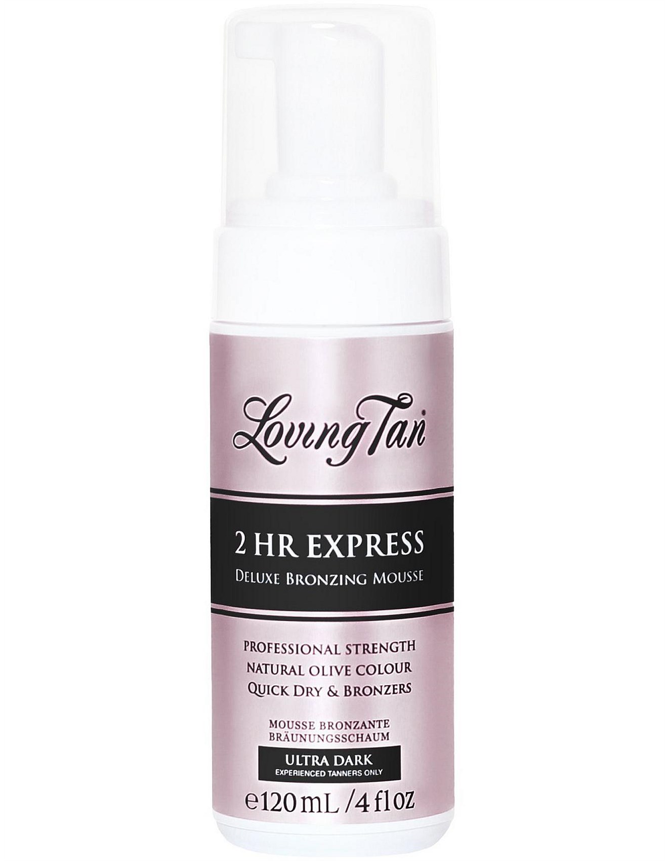 Loving Tan 2 Hour Express Tanning Mousse Ultra Dark 120ml | David Jones