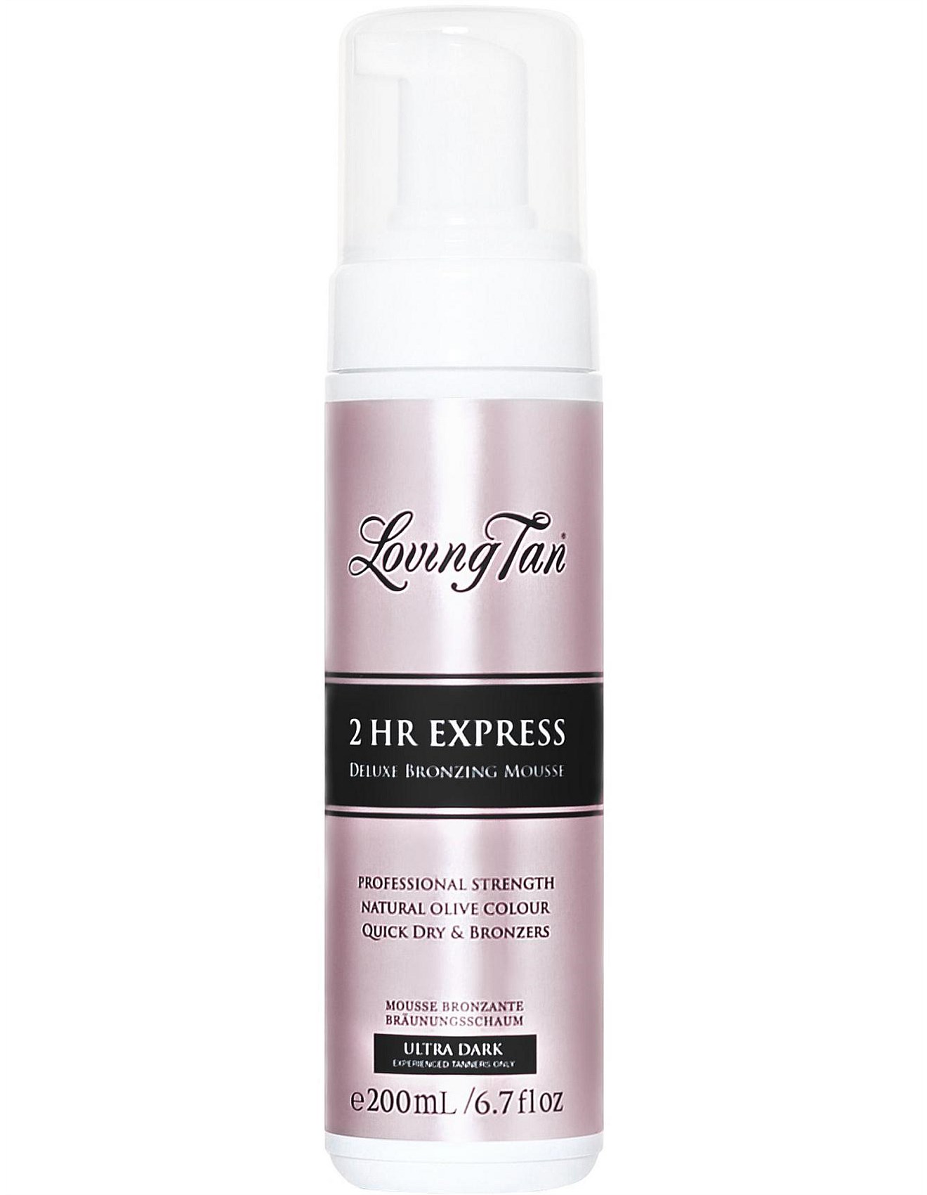 Loving Tan 2 Hour Express Tanning Mousse Ultra Dark 200ml | David Jones