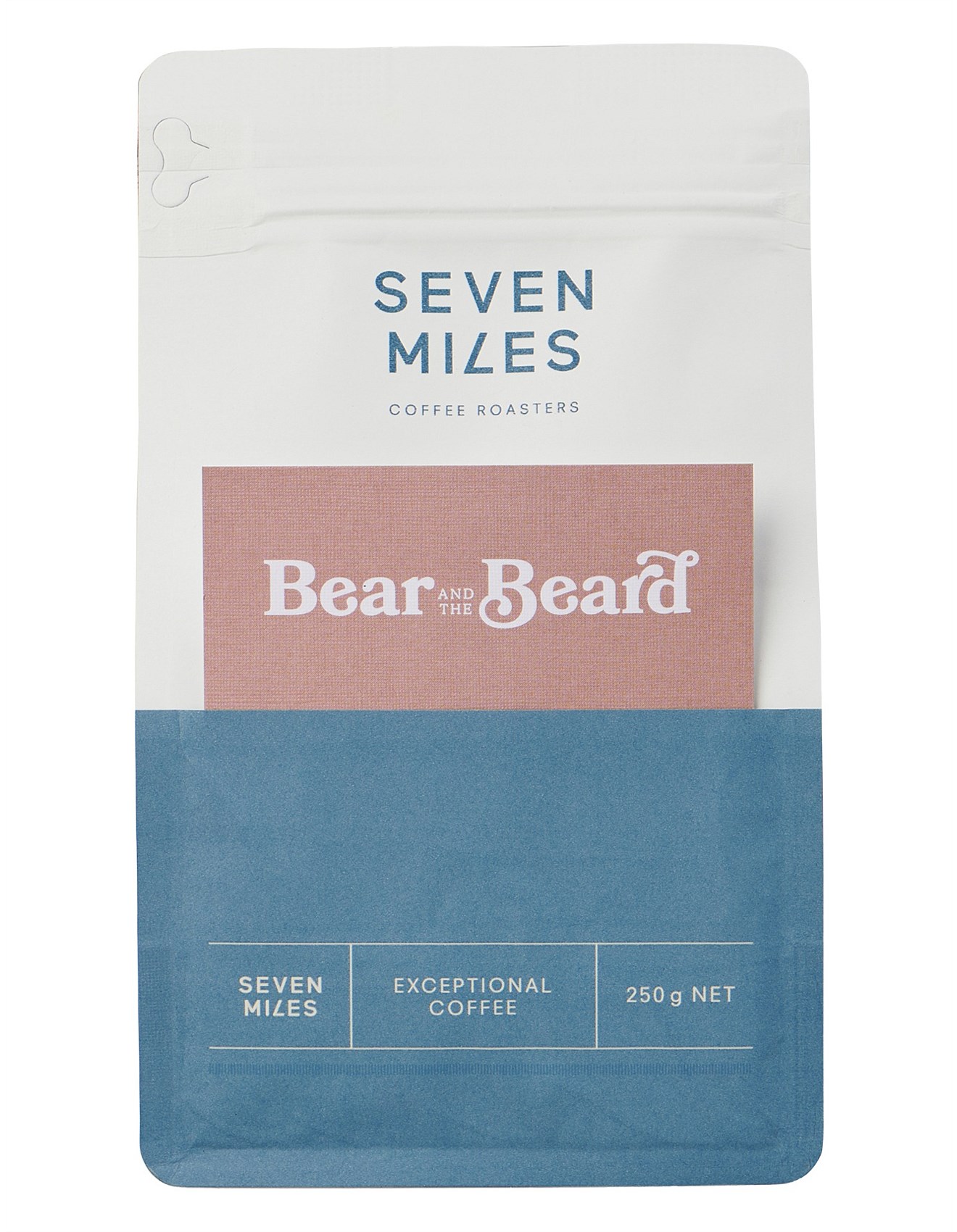Seven Miles Bear & the Beard Blend Ground Coffee 250g | David Jones