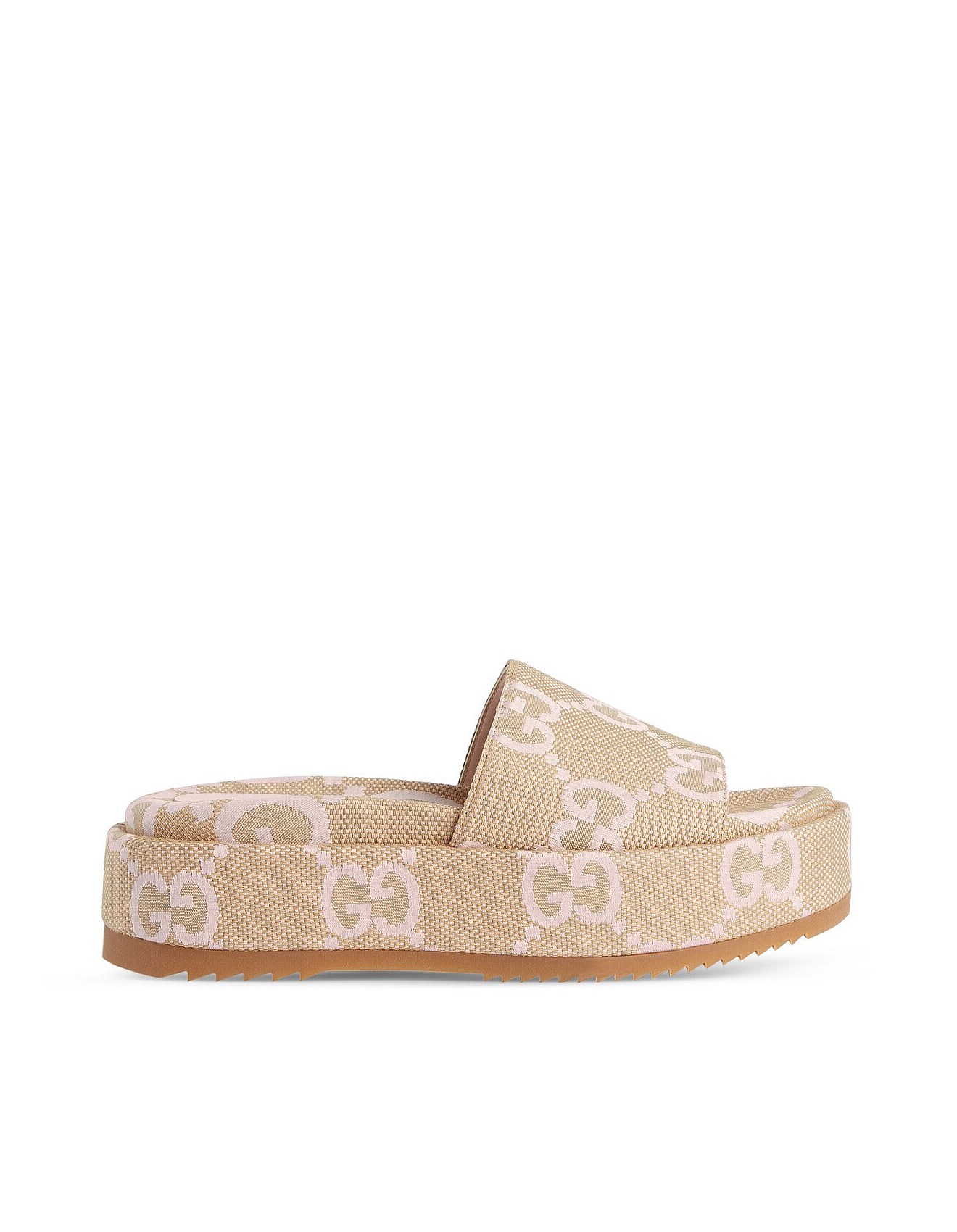 Gucci Women's Jumbo Gg Platform Slide Sandal | David Jones