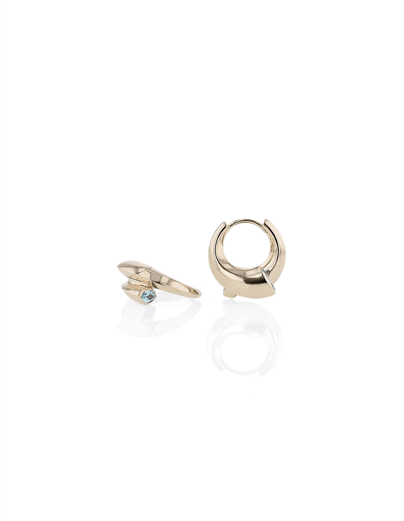 Sarah & Sebastian Azure Hoop Earrings | David Jones