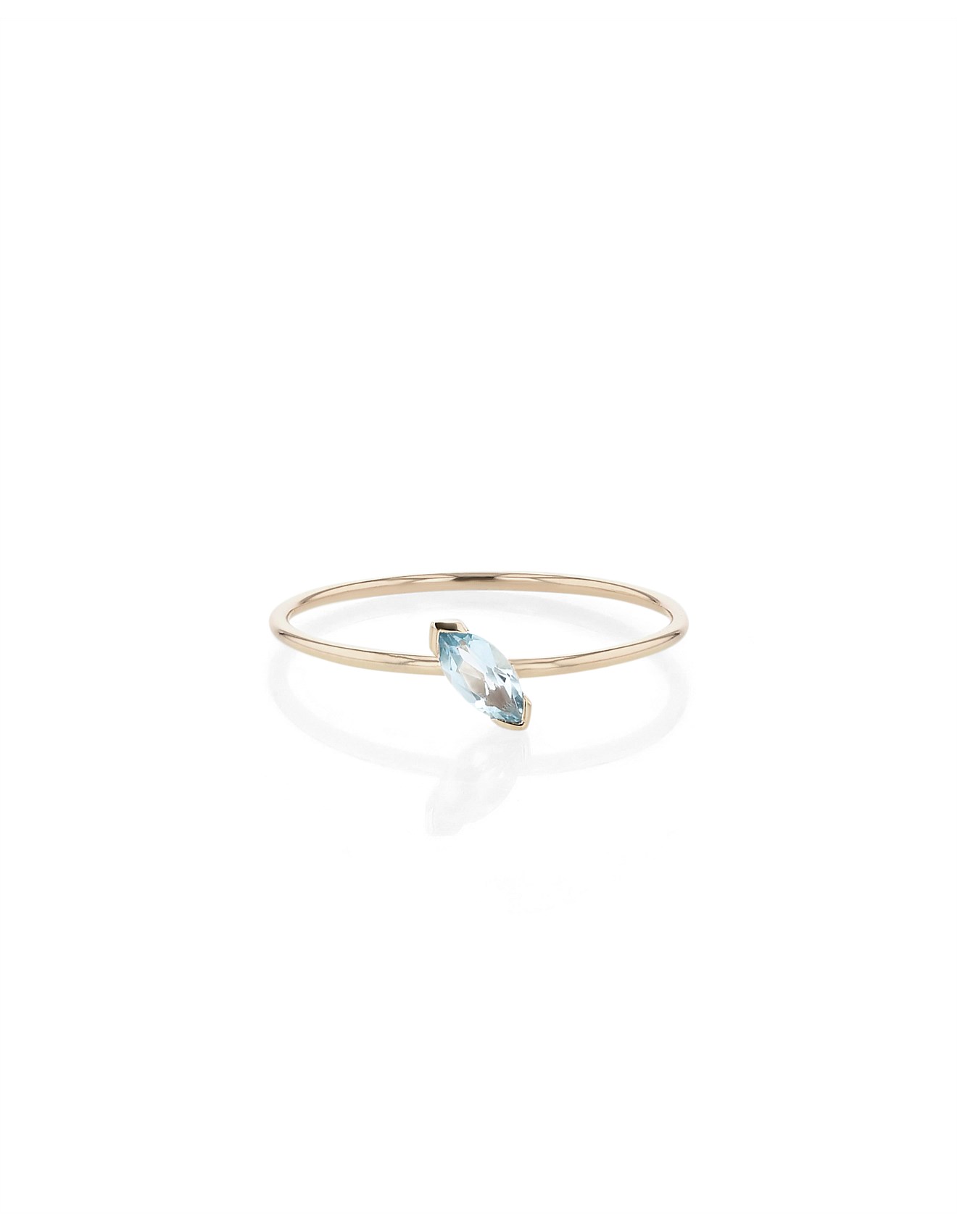 Sarah & Sebastian Azure Ring | David Jones