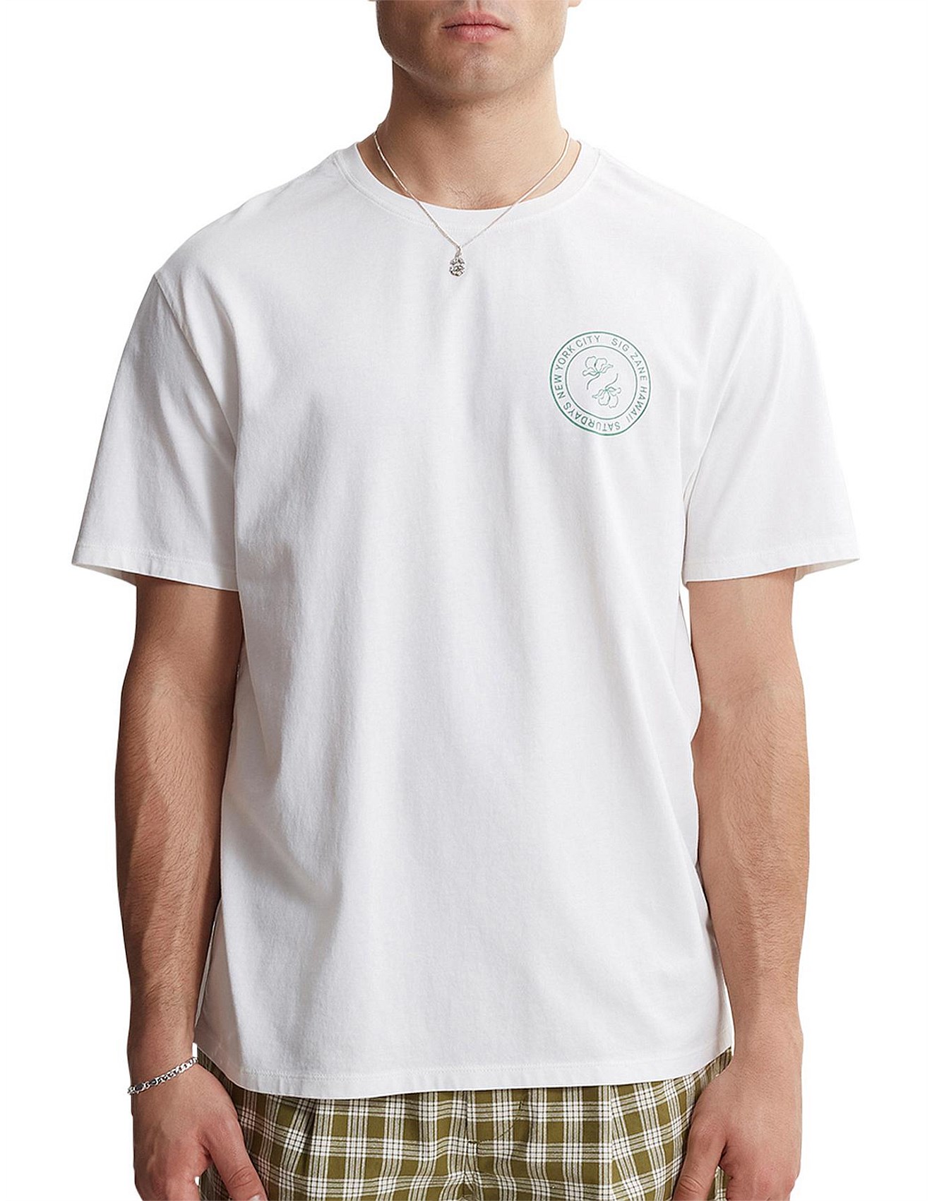 Saturdays Nyc Crest Standard Ss Tee | David Jones