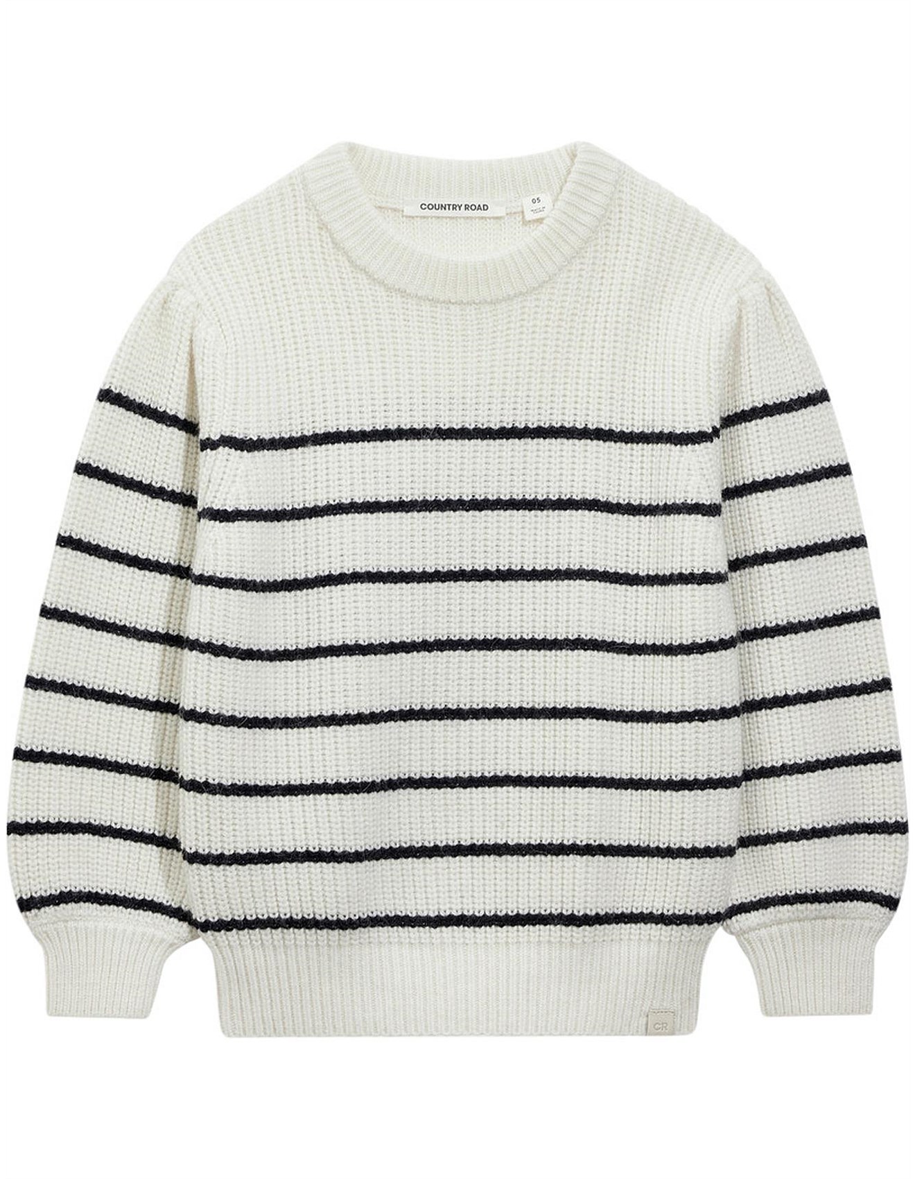 Country Road Stripe Knit Pullover | David Jones