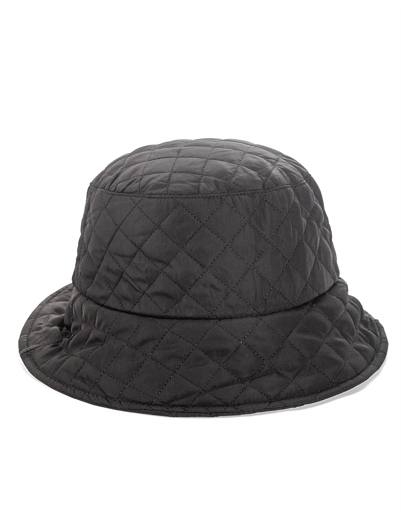 Gregory Ladner Quilted Bucket Hat | David Jones