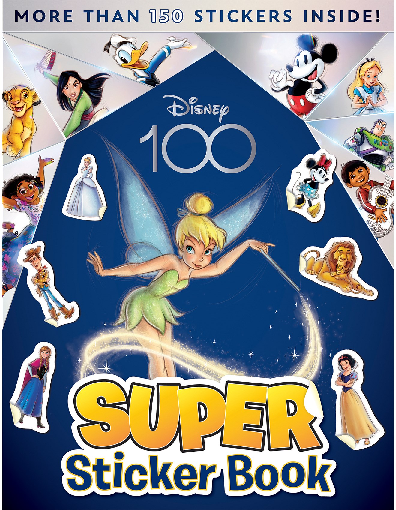 Scholastic Disney 100 Super Sticker Book | David Jones
